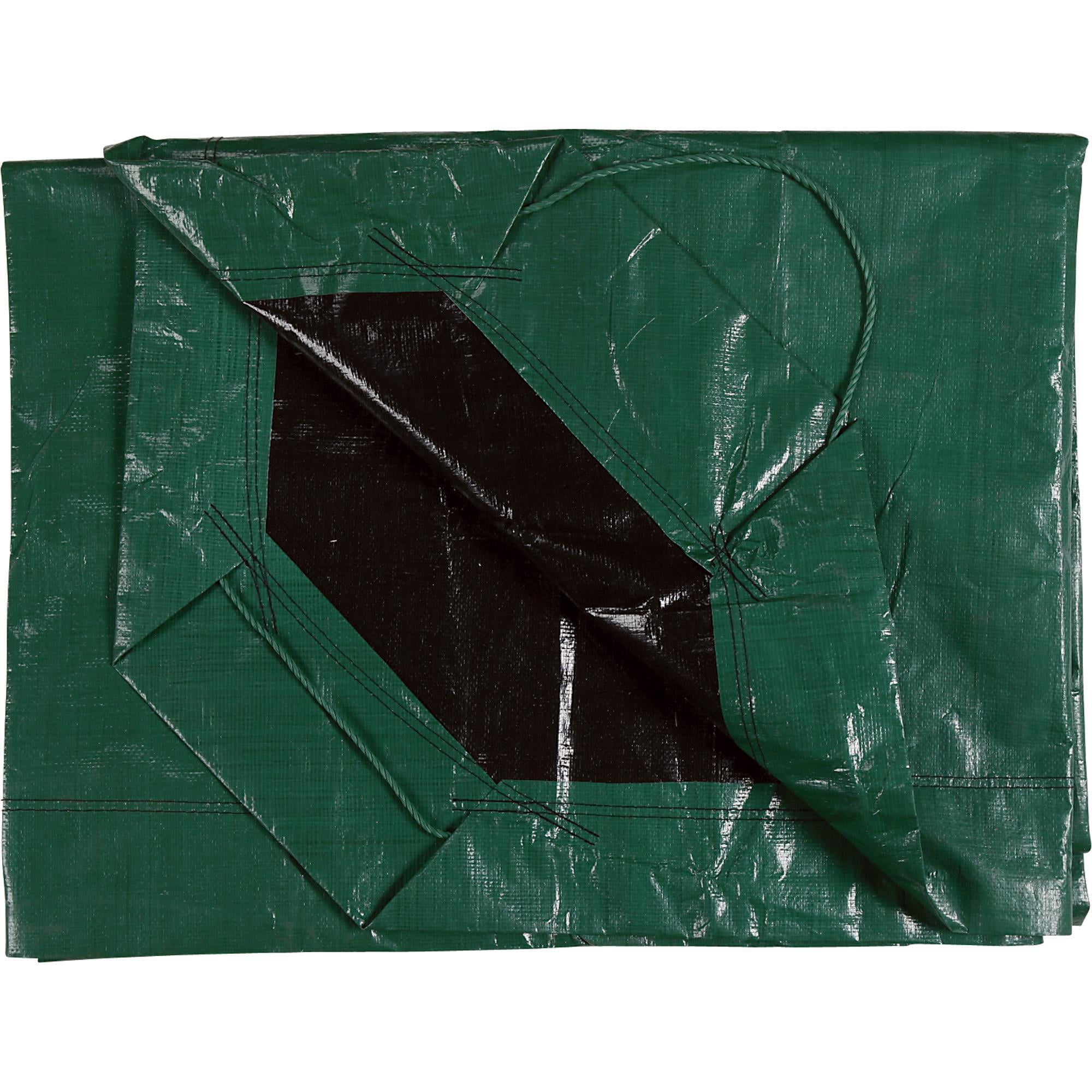 Ironton 4.12-Oz. Green Drawstring Tarp, 9ft. x 9ft. - Walmart.com
