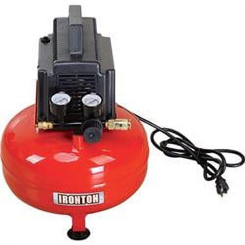 Ironton 45264 Oil-Free Air Compressor - 0. 25 HP, 120V - 2. 5 gal ...