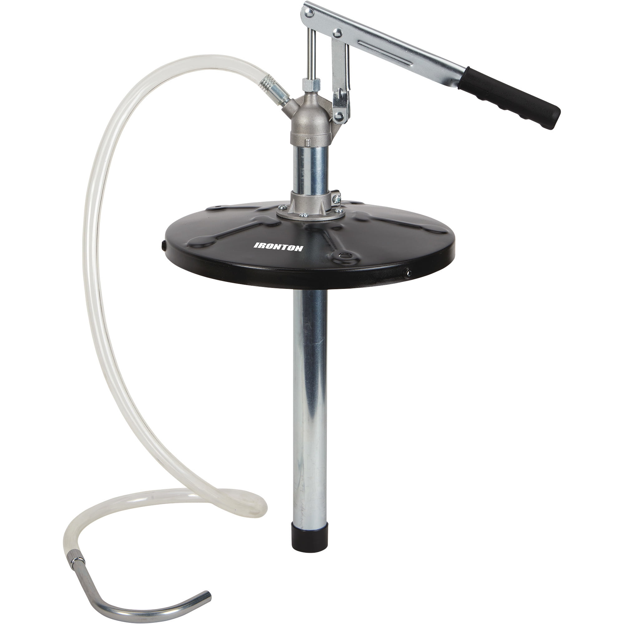 Ironton Lever Oil Pump with 4ft. Hose, 5-Gal., 2.14 GPM, Manual ...