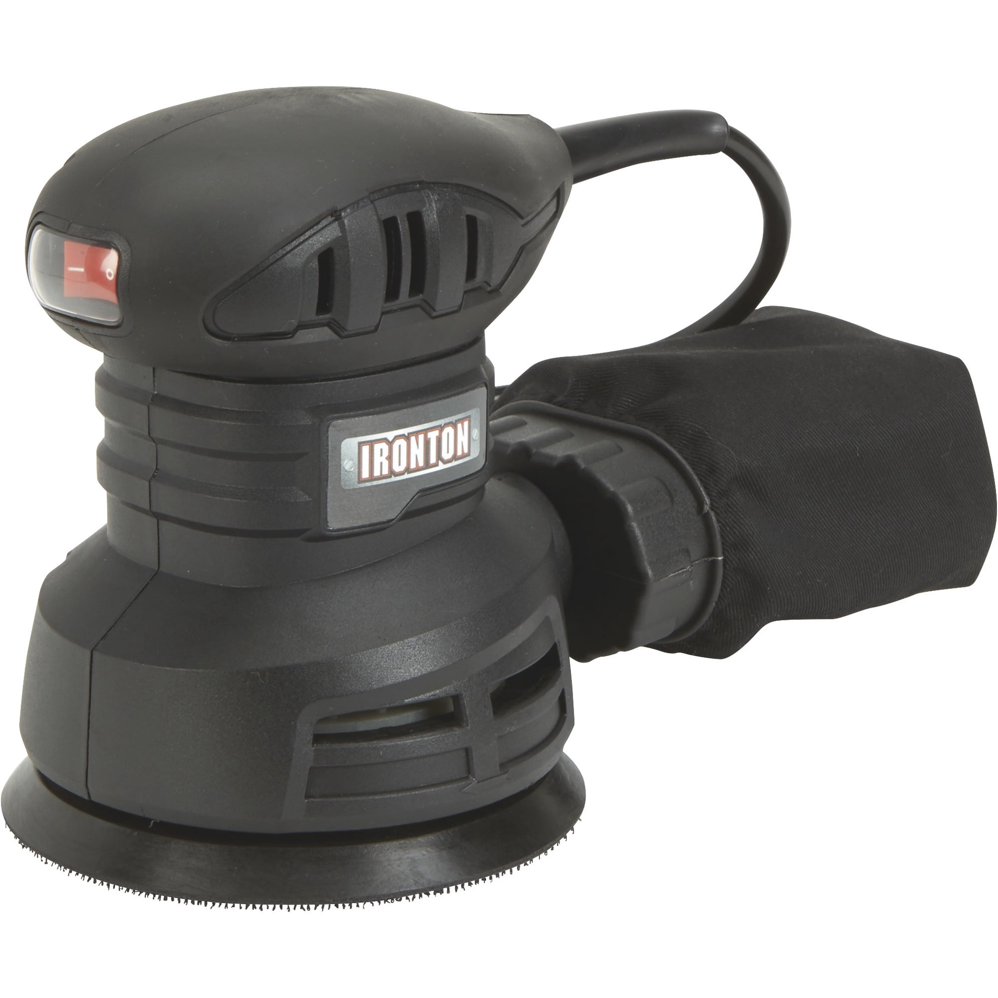 Ironton Orbital Palm Sander, 5in., 12,000 OPM, Fan-Cooled Motor ...