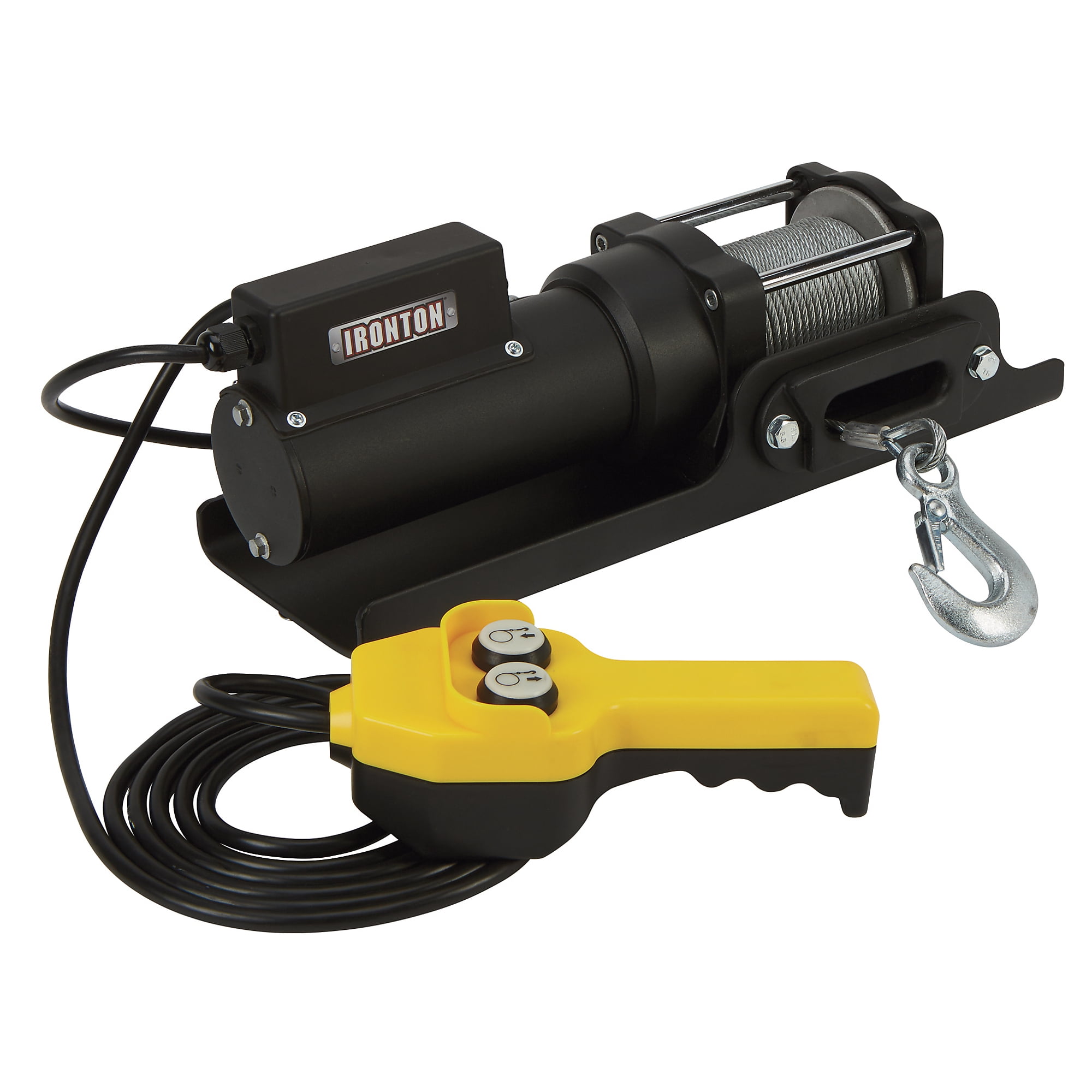 Ironton, Electric Winch, 1500-Lb. Capacity, Steel Wire Rope - Walmart.com