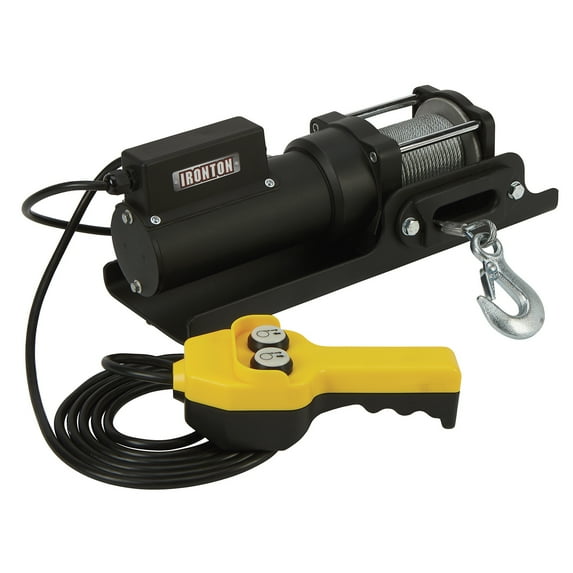 Ironton, Electric Winch, 1500-Lb. Capacity, Steel Wire Rope - Walmart.com