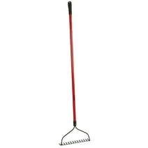 Bully Tools 92369 18" Stone Rake with 66" Fiberglass Handle - Walmart.com