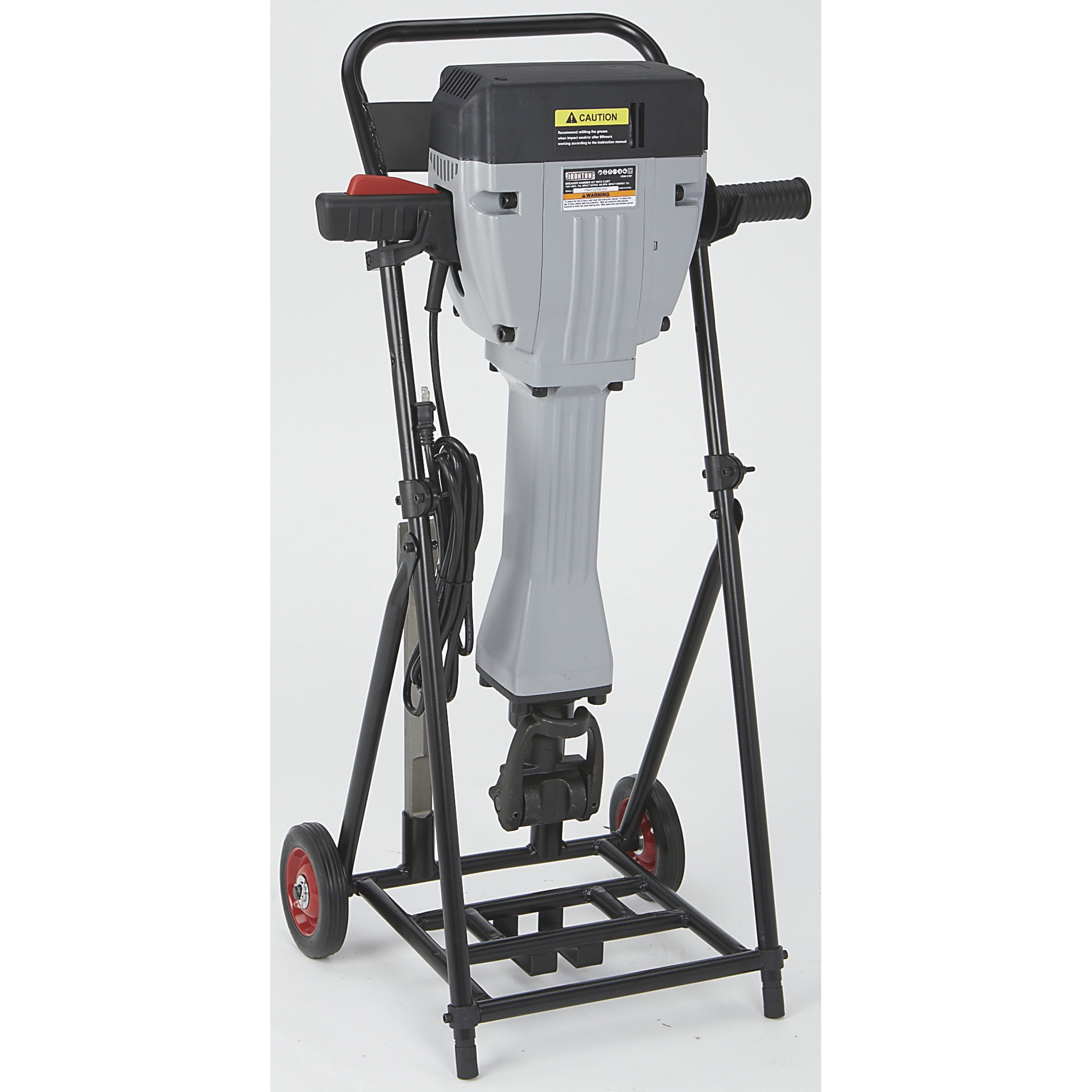 Ironton 15 Amp Breaker Hammer Kit with Cart - Power Tool Equipment for ...