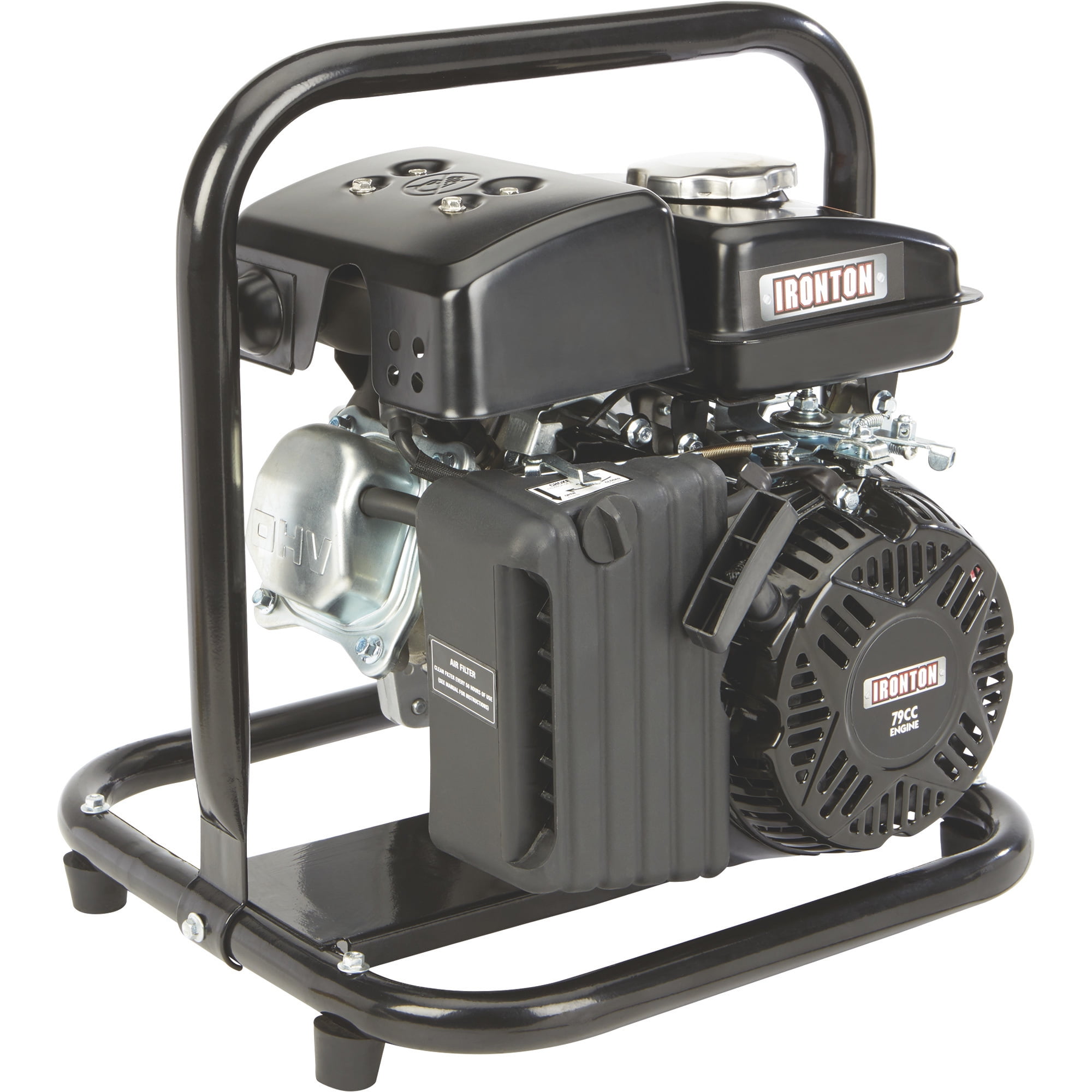 Ironton Clear Water Pump, 1,580 GPH, 1in. Ports, 79cc Engine - Walmart.com