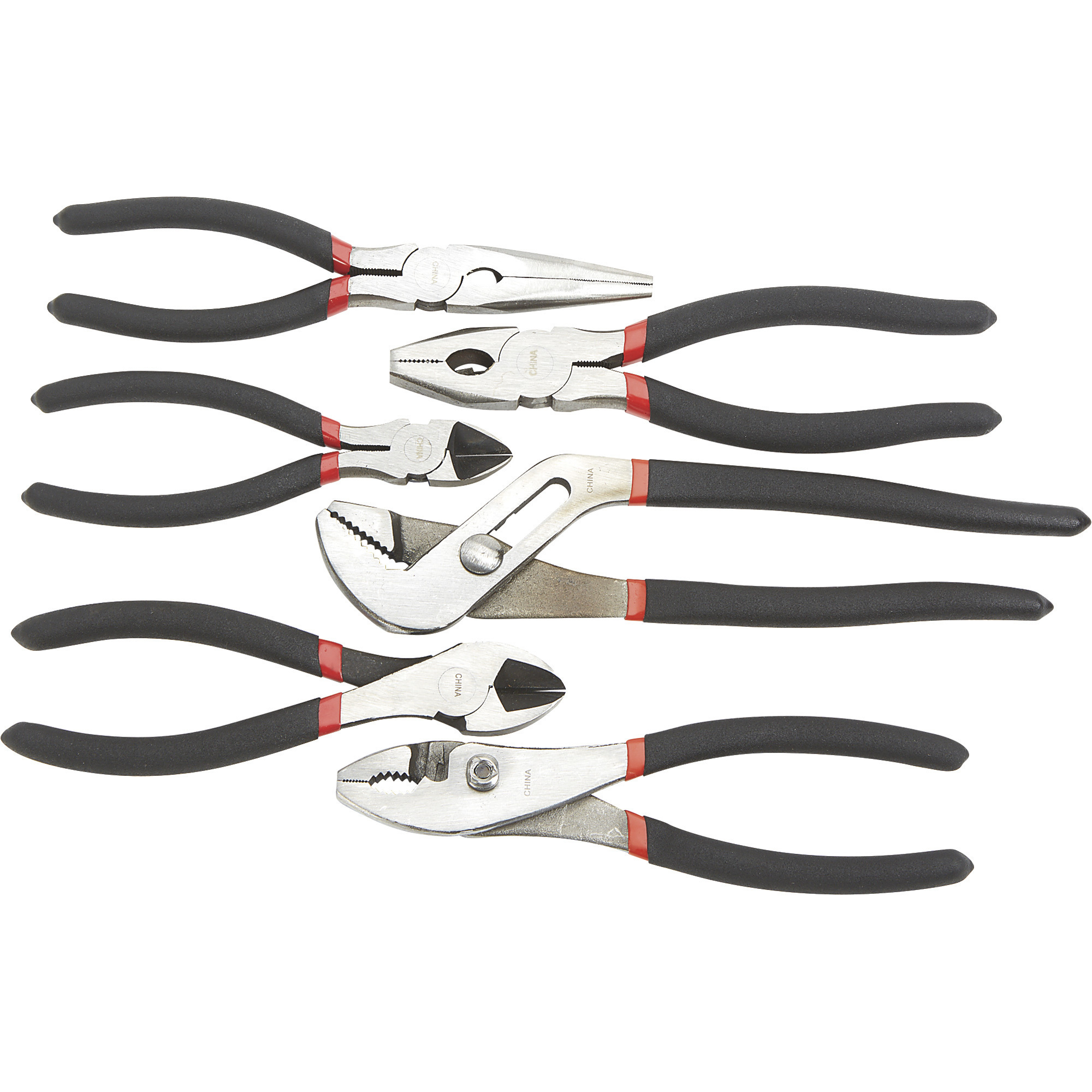 Ironton Combination Pliers Set, 6 Pcs. - Walmart.com