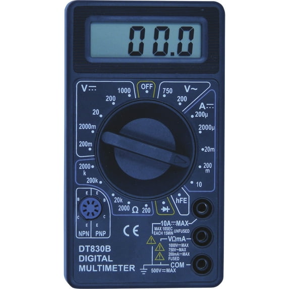 Ironton Digital Multifunction Volt Meter, 19 Test Ranges - Walmart.com