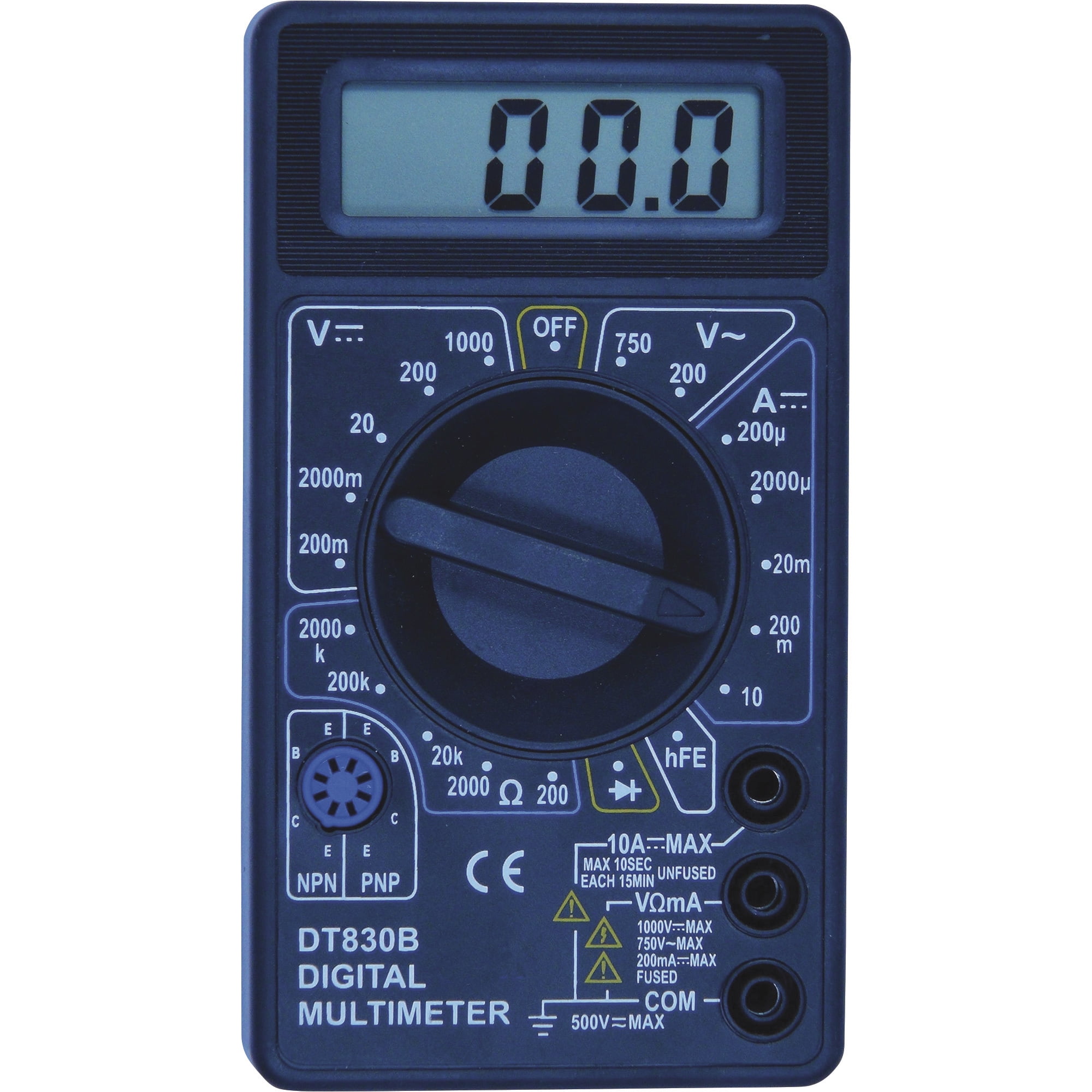 Ironton Digital Multifunction Volt Meter, 19 Test Ranges - Walmart.com