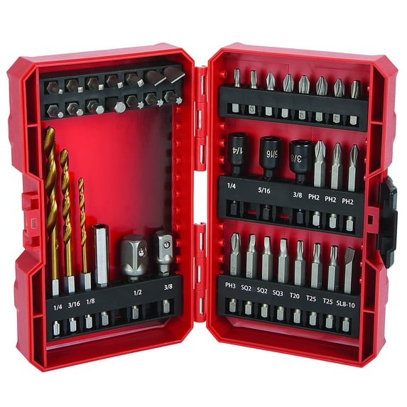 Ironton Impact-Duty Drill and Drive Set, 40-Pc. Set, SAE - Walmart.com