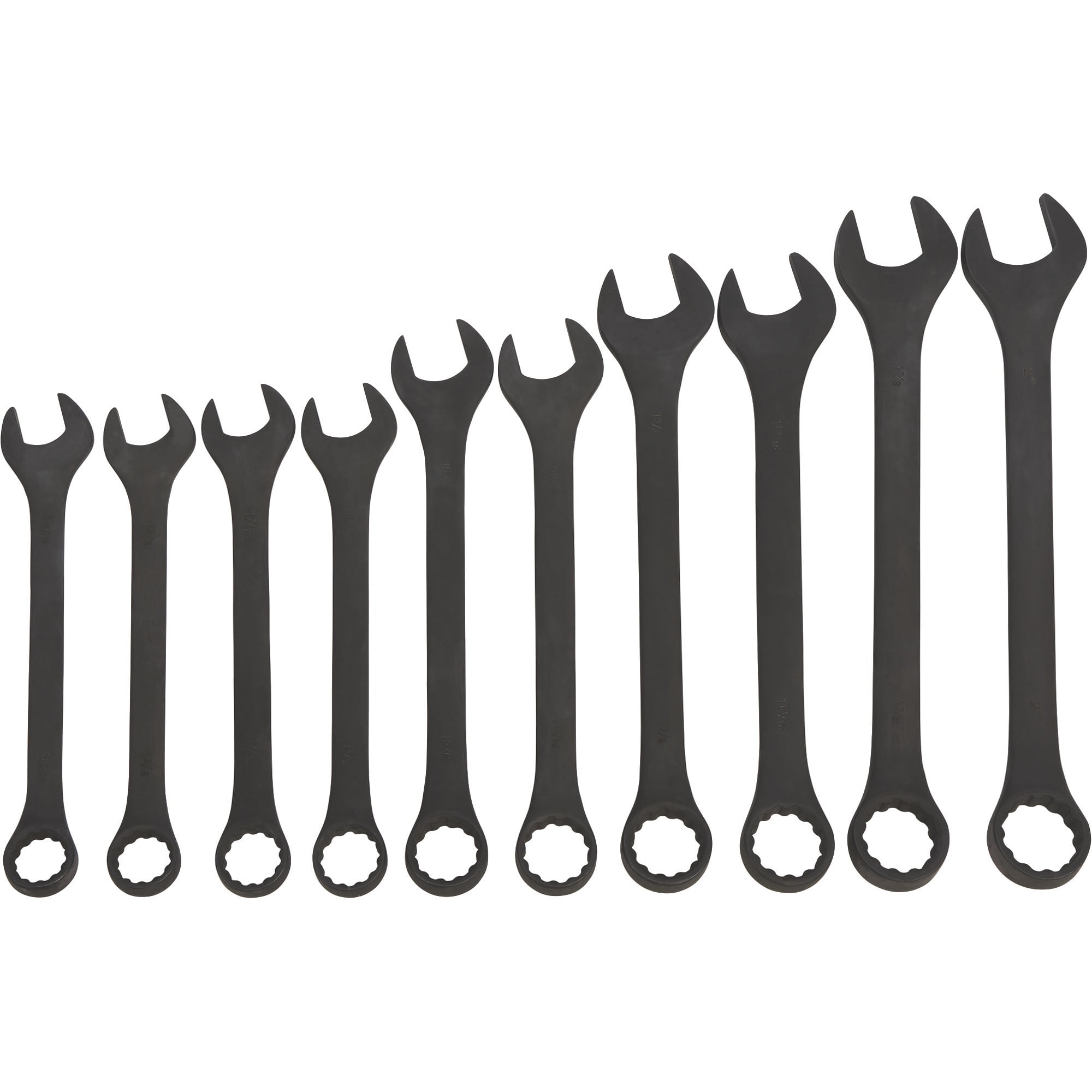 Ironton Jumbo Combination Wrench Set, 10 Pcs., SAE - Walmart.com