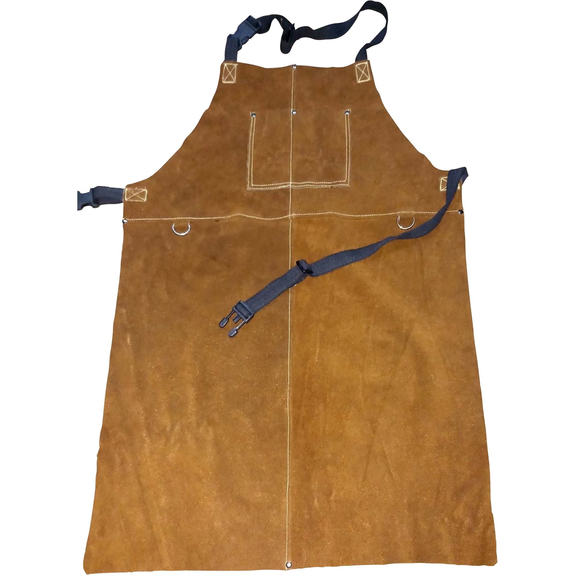 Ironton Leather Welding Apron — Extra Large, Brown - Walmart.com