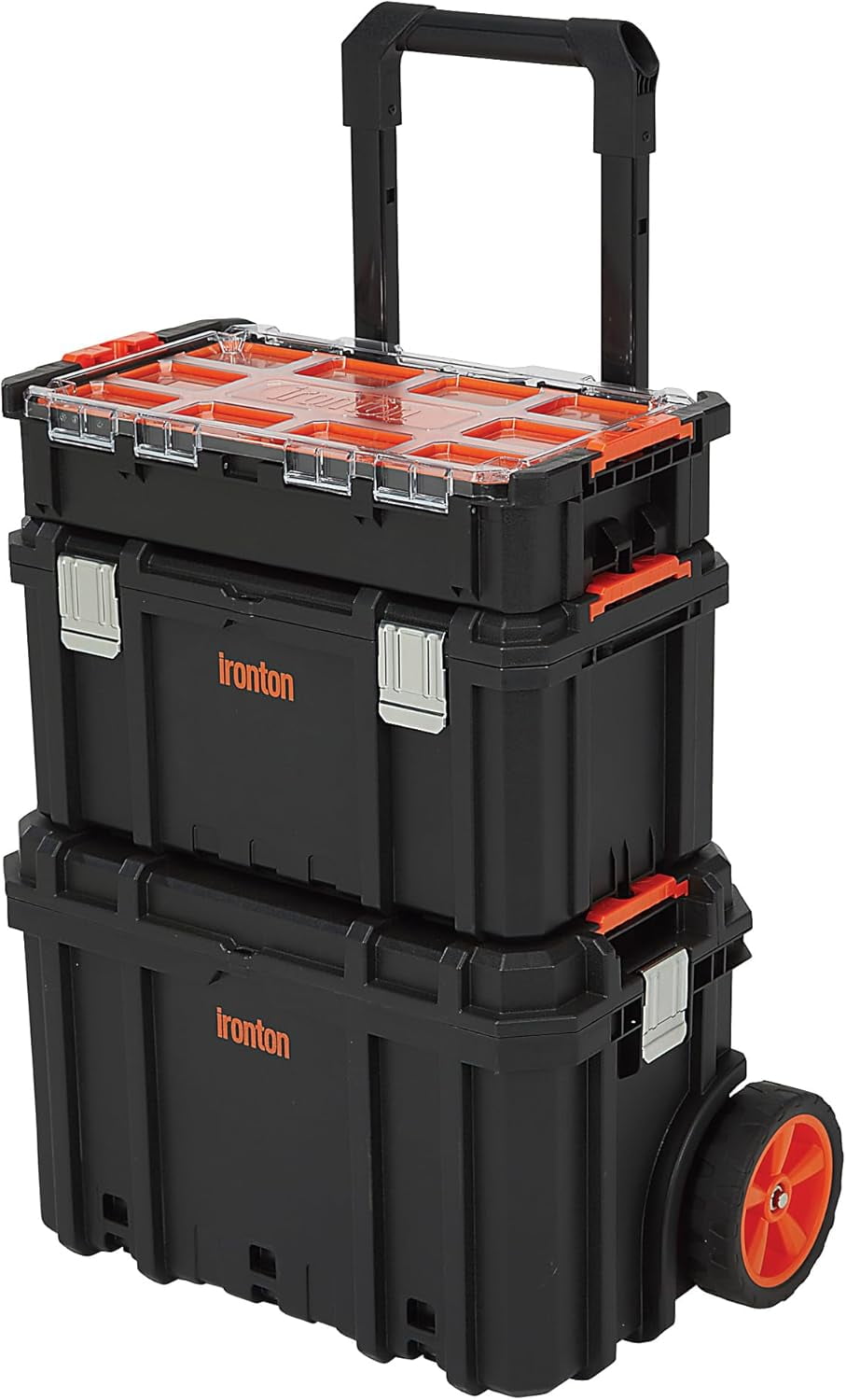 Ironton Light-Duty Modular Rolling Toolbox System - Walmart.com
