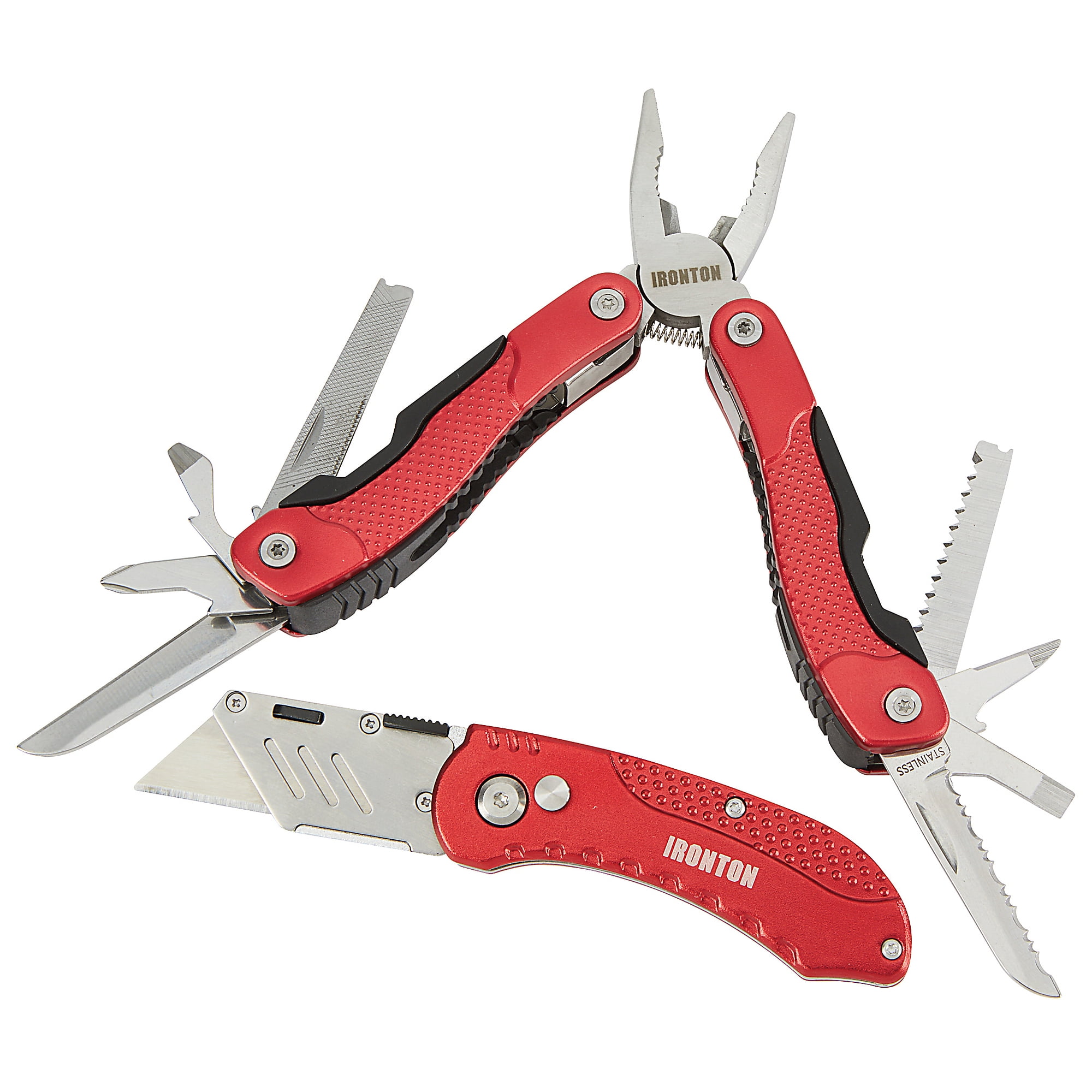 Ironton Multi-Tool/Utility Knife Set, Model# DF220624-9 - Walmart.com