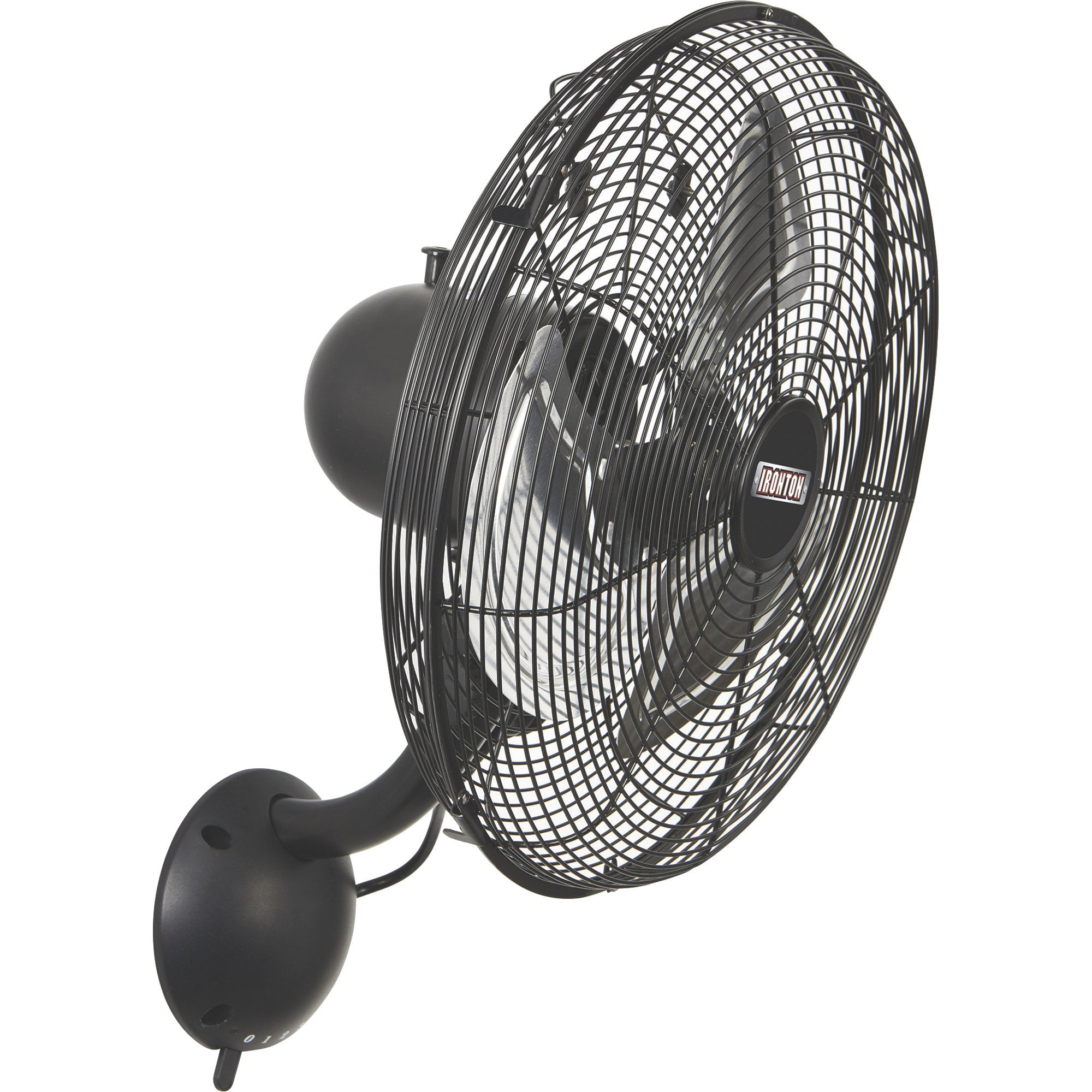 Ironton Oscillating Wall-Mount Garage Fan - 14in., 2200 CFM - Walmart.com