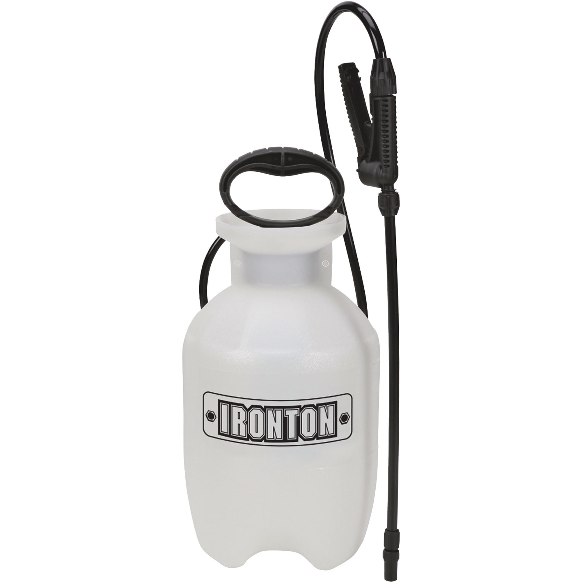 Ironton Portable Poly Sprayer, 1 Gallon, 45 PSI, Adjustable Nozzle ...