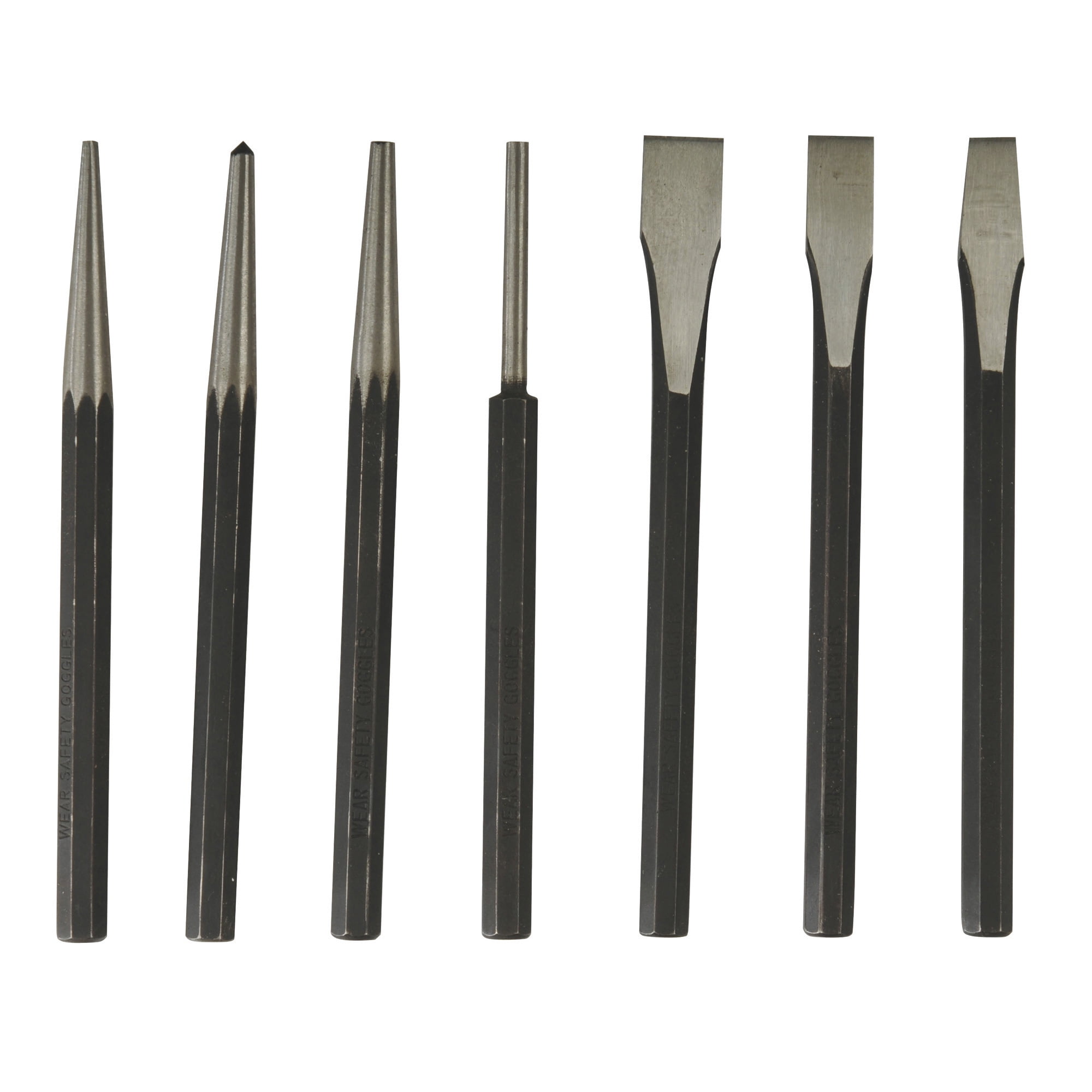 Ironton Punch & Chisel Set,7-Pc. - Walmart.com