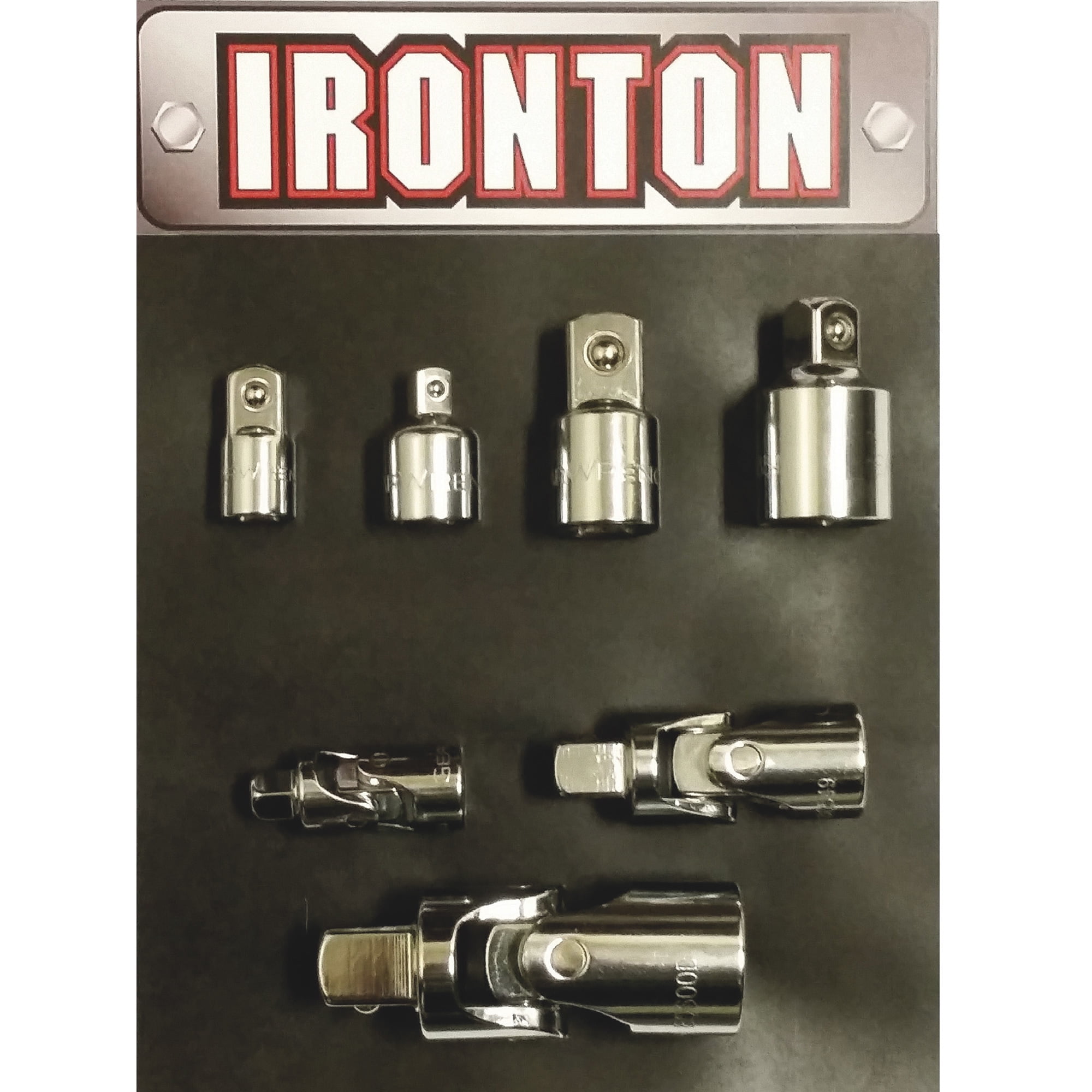 Ironton U-Joint and Socket Adapter Set, 7-Pc. - Walmart.com
