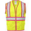 Prdigy 10 Pack Neon Safety Vests, High Visibility Reflective for ...