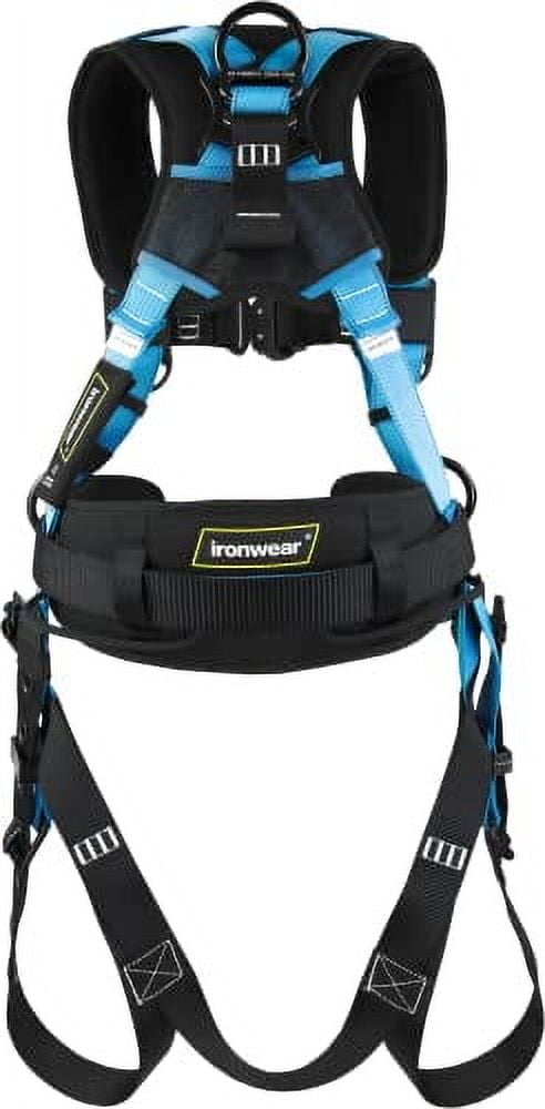Ironwear 2160 Heavy-Duty Full-Body Harness w/Ultra-Lightweight Aluminum ...