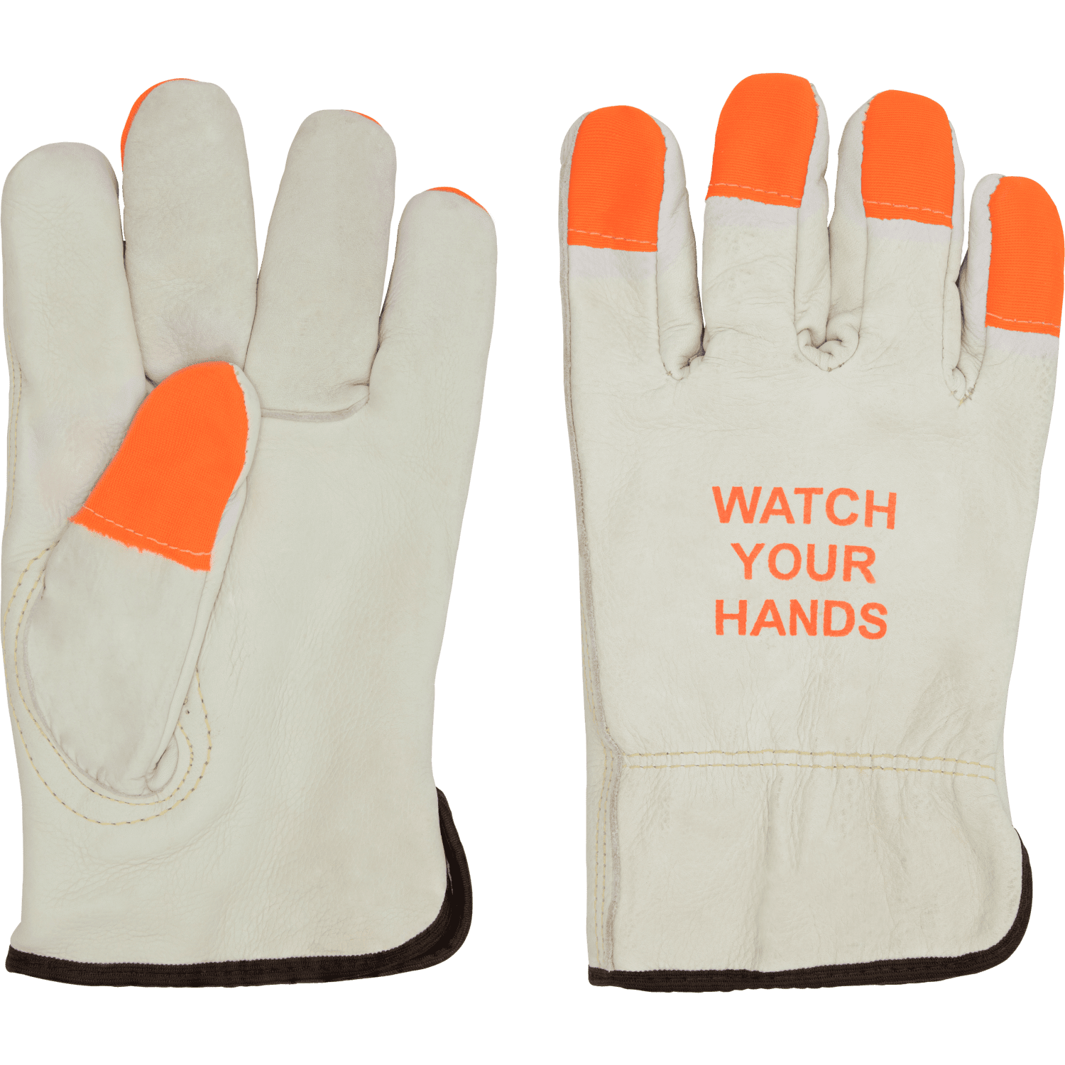 Ironwear 4189 Abrasion Resistant Buffalo Grain Leather Work Gloves with ...