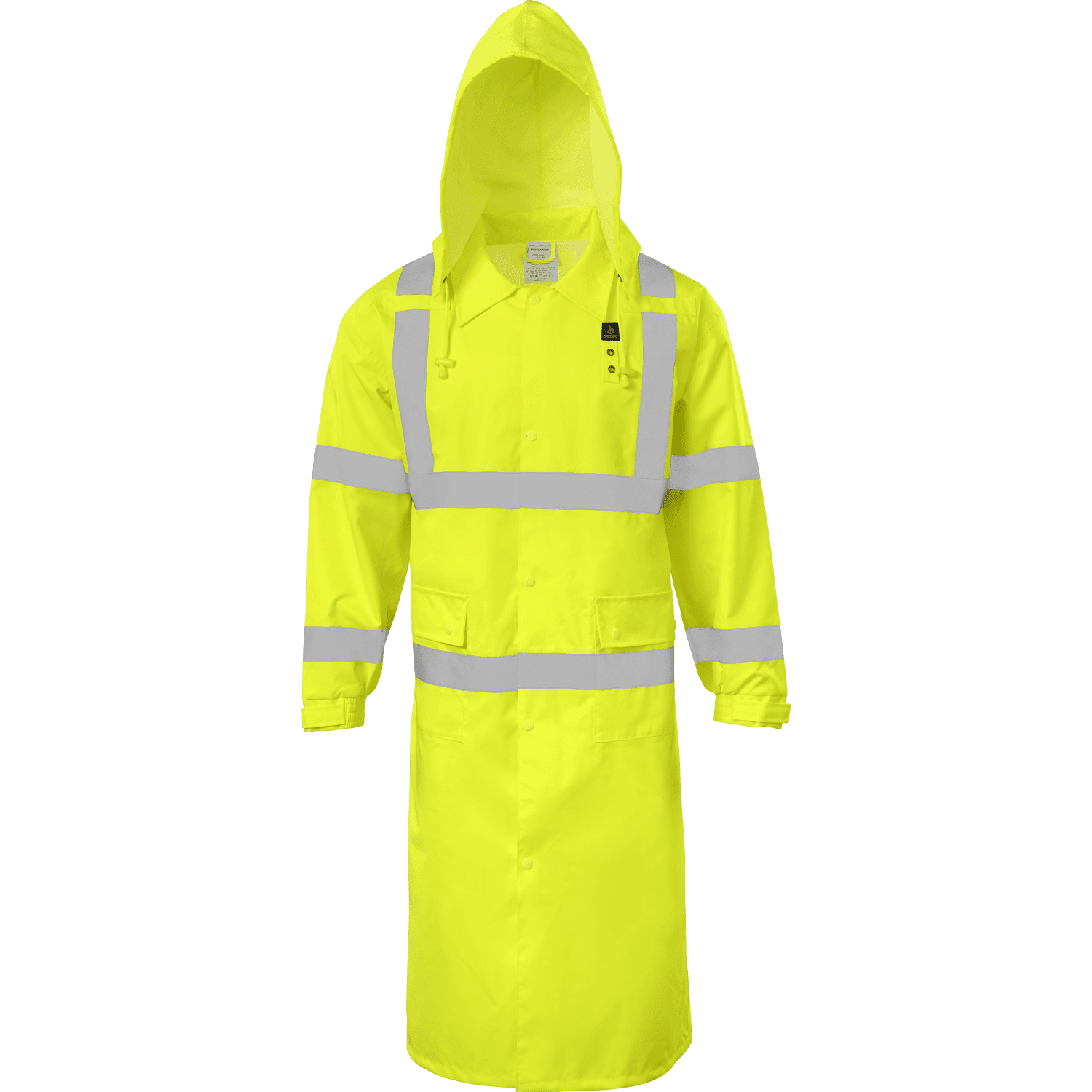 Ironwear 9520FR Fire Retardant Hi-Visibility ANSI Class 3 Rain Jacket ...