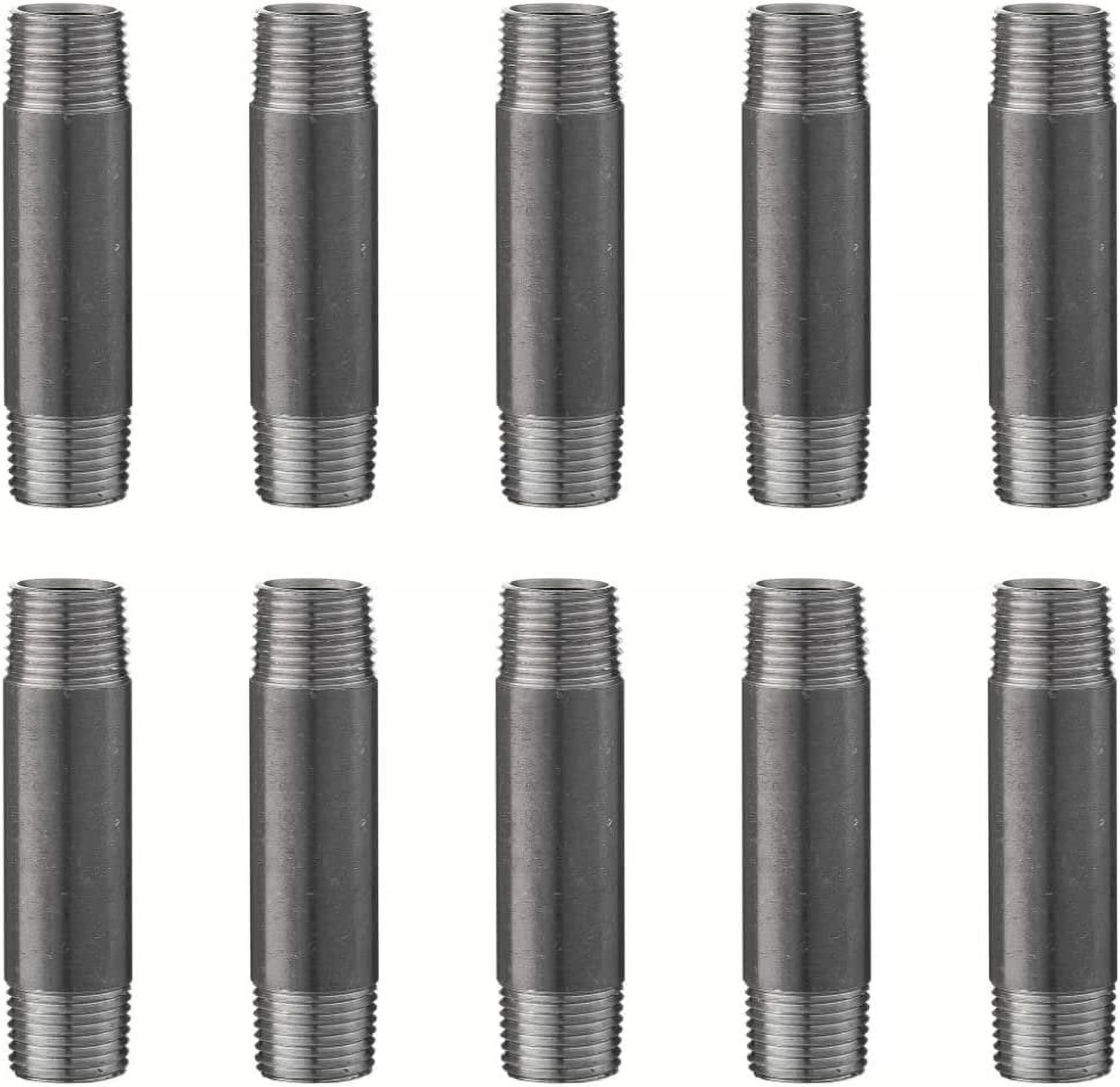 Ironwerks Designs 1/2" x 5" Industrial Dcor Iron Pipe Fittings ...