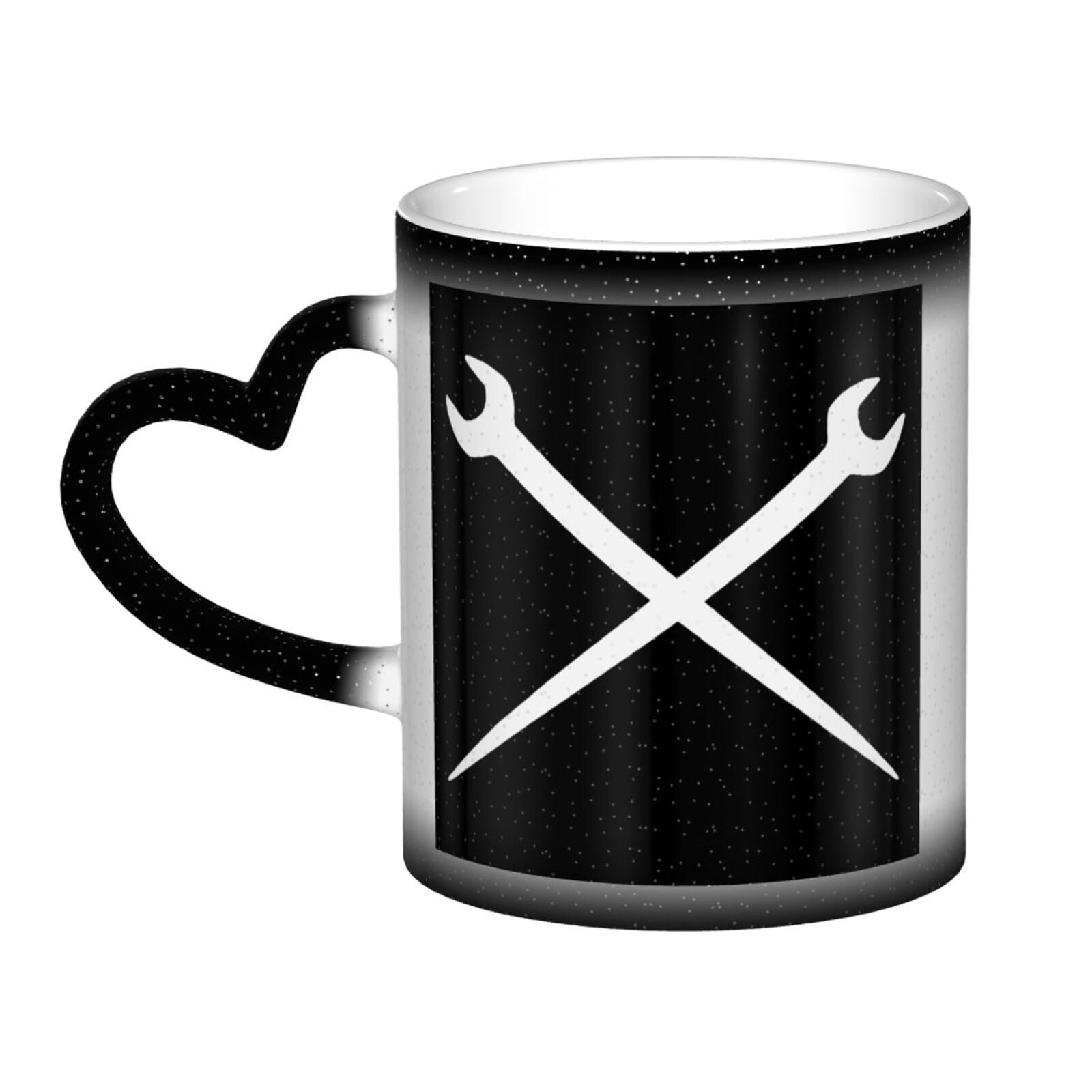 Ironworker Crossed Tools Ceramic Coffee Mug 11 oz Heat Sensitive Cup ...