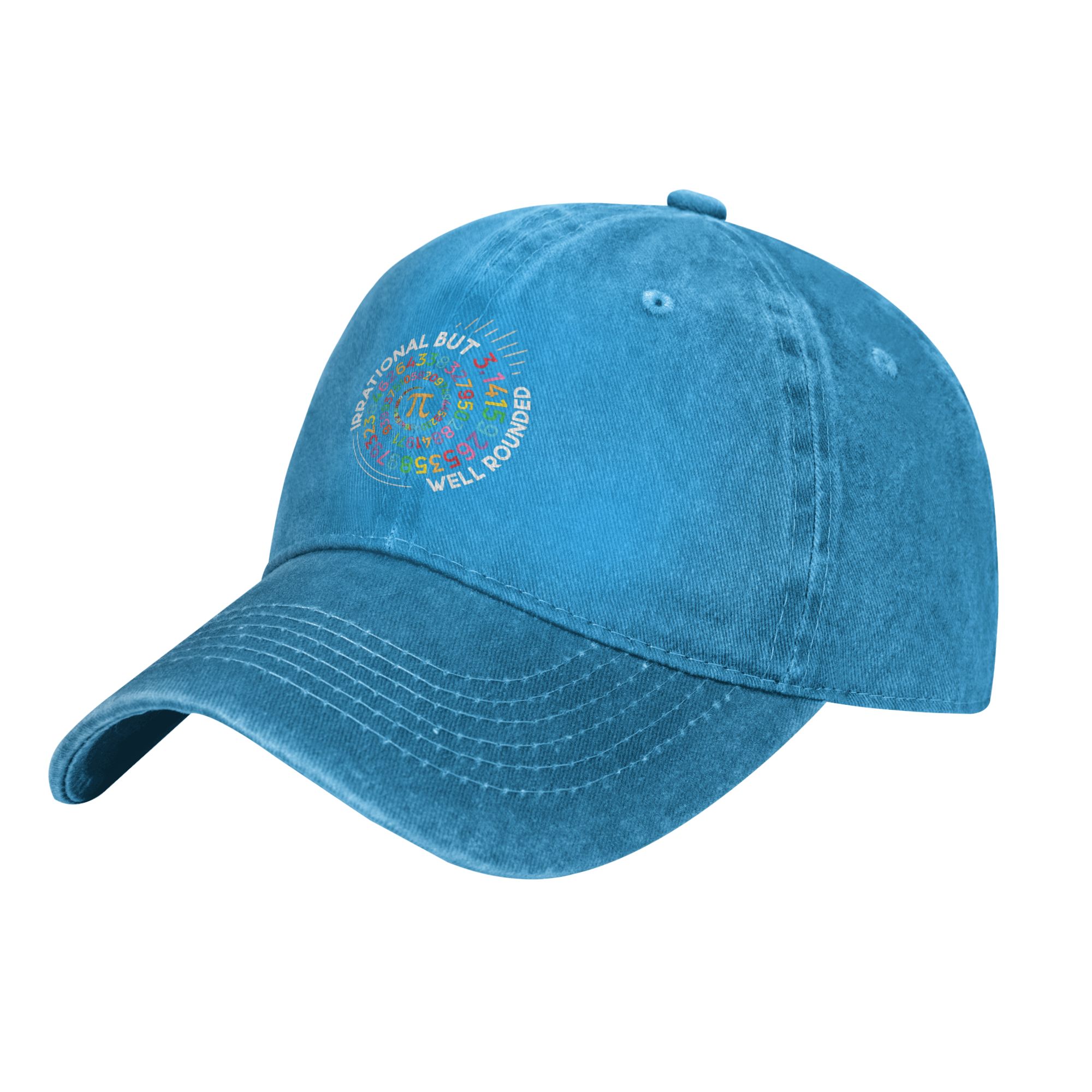 Irrational But Well Rounded Pi Day Math Teacher Student Geek Hat Cowboy ...