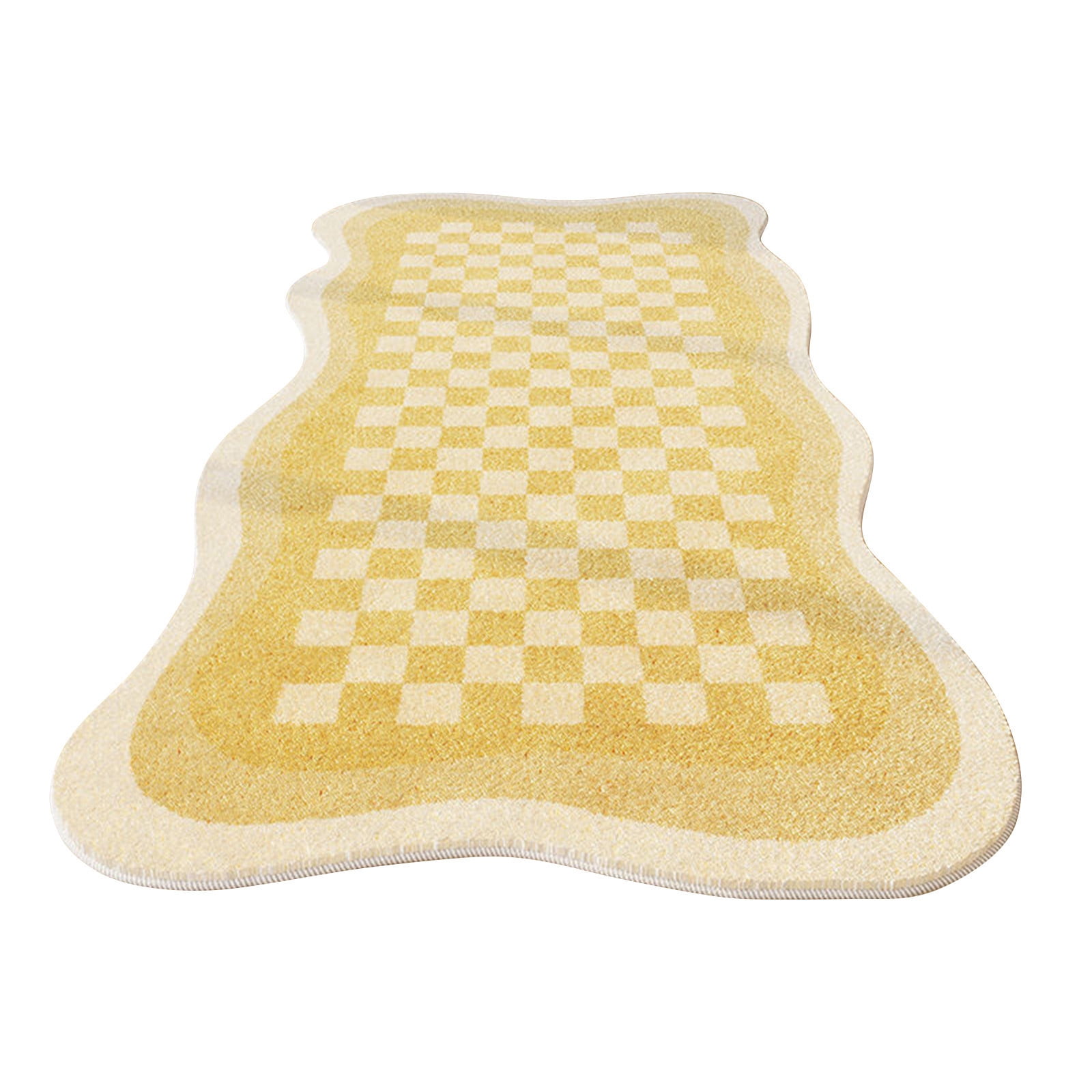 Irregular Area Rug, 23.6x63Inch, A Modern Simple Decorative Carpet ...