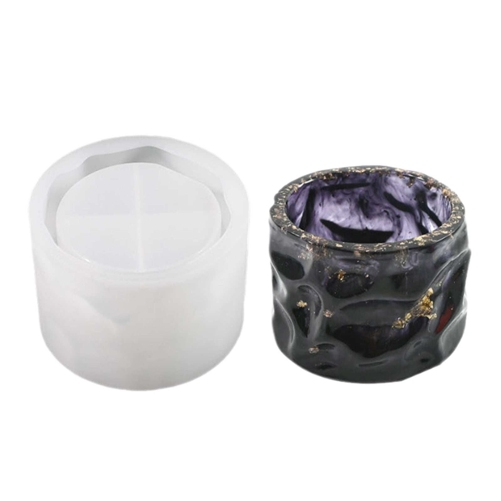 Irregular Cylinder Pen Holders and Cups Mold Decorative Plant Pots ...