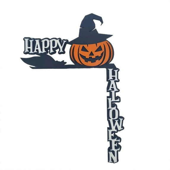 Door Frame Ornament Door Hanging Corners Pumpkin Ornament For Porch ...