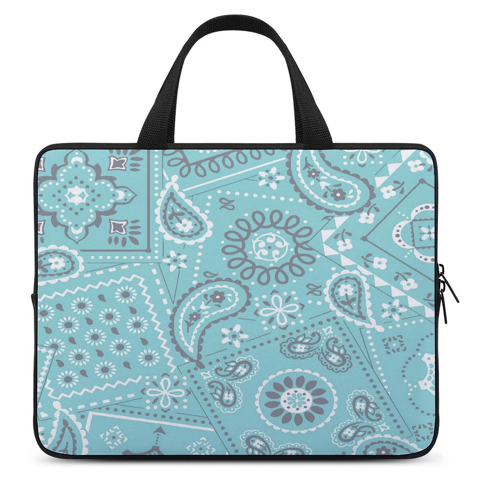 Irregular Pink Paisley Bandana Print Laptop Bag Women Man 10 12 13 15 ...