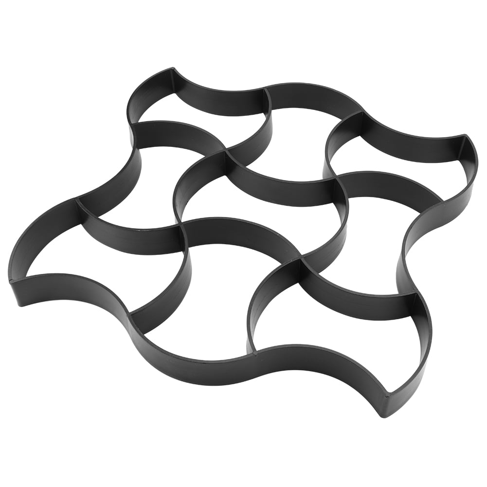 Irregular Shape DIY Garden Cobblestone Paving Mold Cement Concrete ...