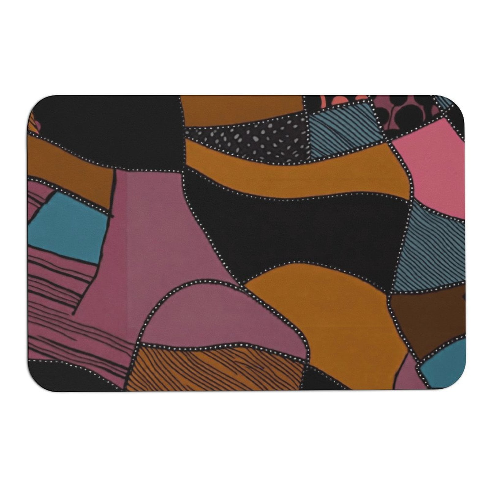 Irregular Shape Kitchen Floor Mat Living Room Decor Carpet Home Hallway ...