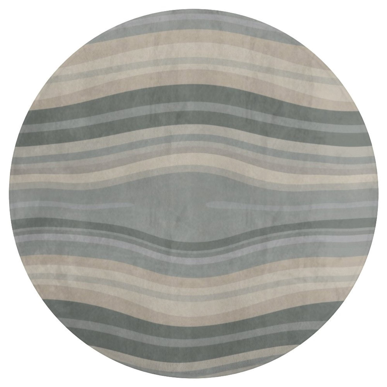 Irregular Stripe Circular Carpet Floor Mat Living Room Sofa Room Bed ...