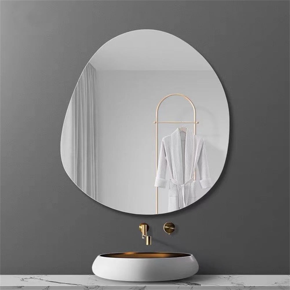 Irregular Wall Mirror, Asymmetrical Mirror Wall Mounted, Unique Vanity ...