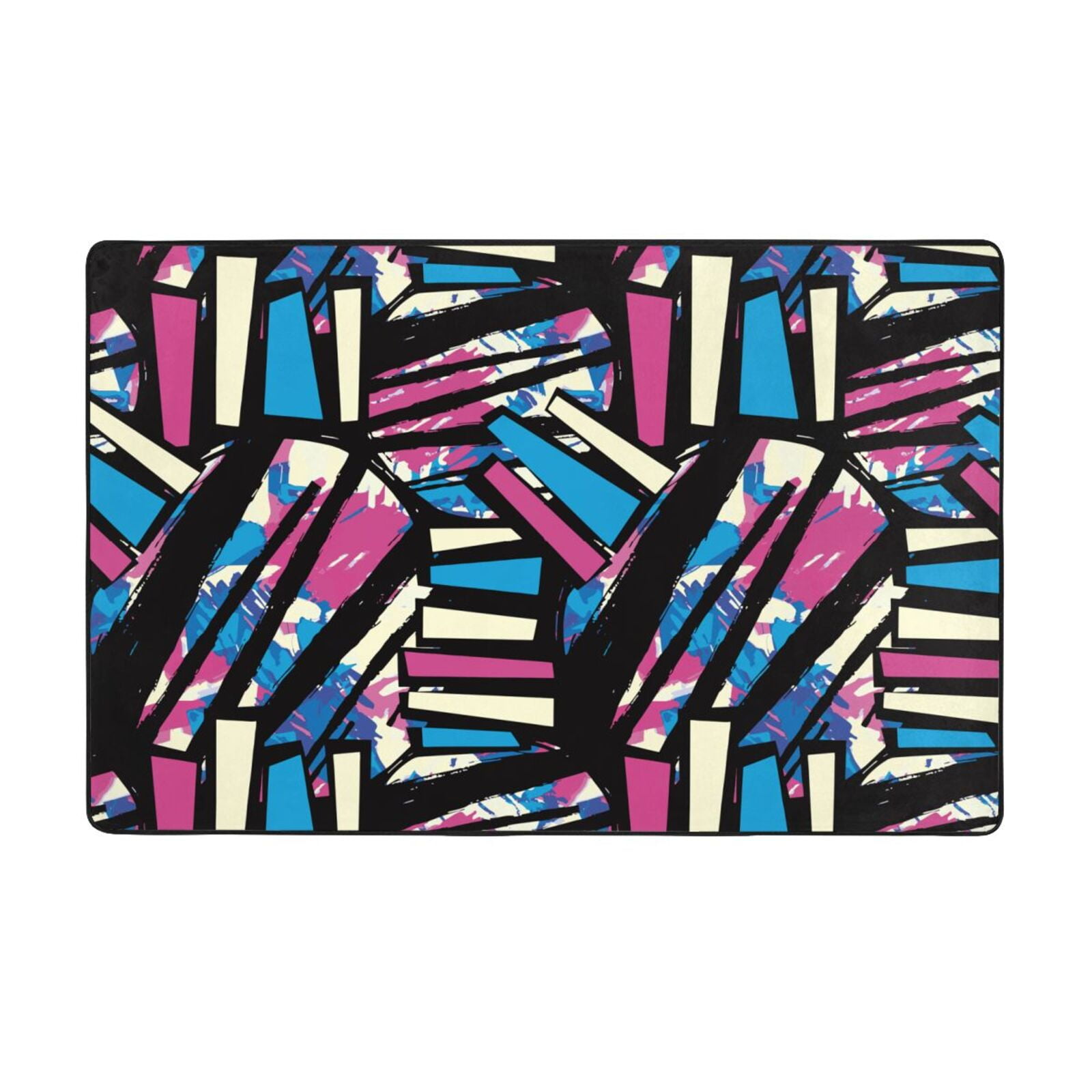 Irregular graffiti Universal Door Mat Indoor Entrance, 60×39 Non-Slip ...