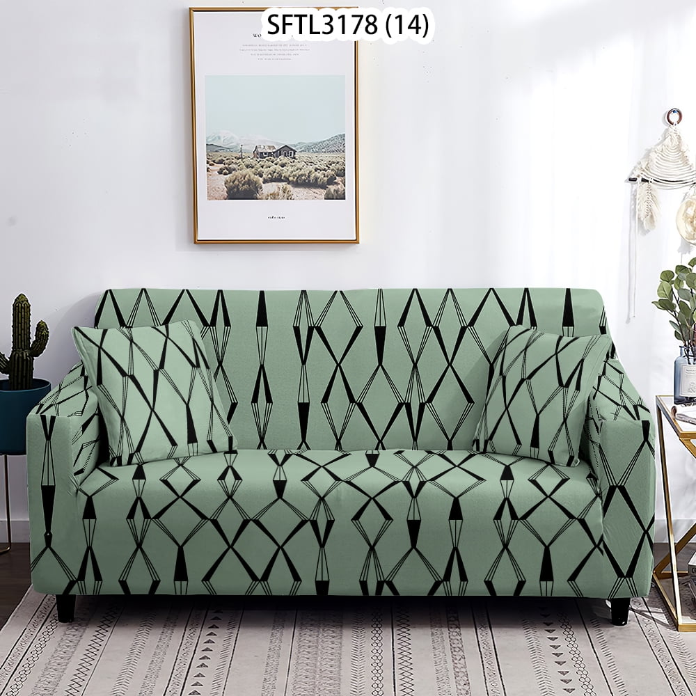 Irregular shape Living Room sofa Stretch Sofa Cover Modern Combination ...