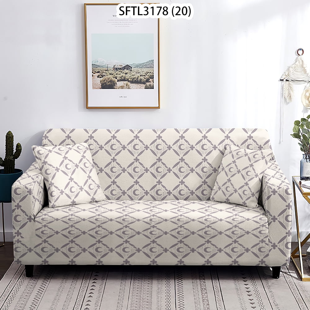 Irregular shape Living Room sofa Stretch Sofa Cover Modern Combination ...