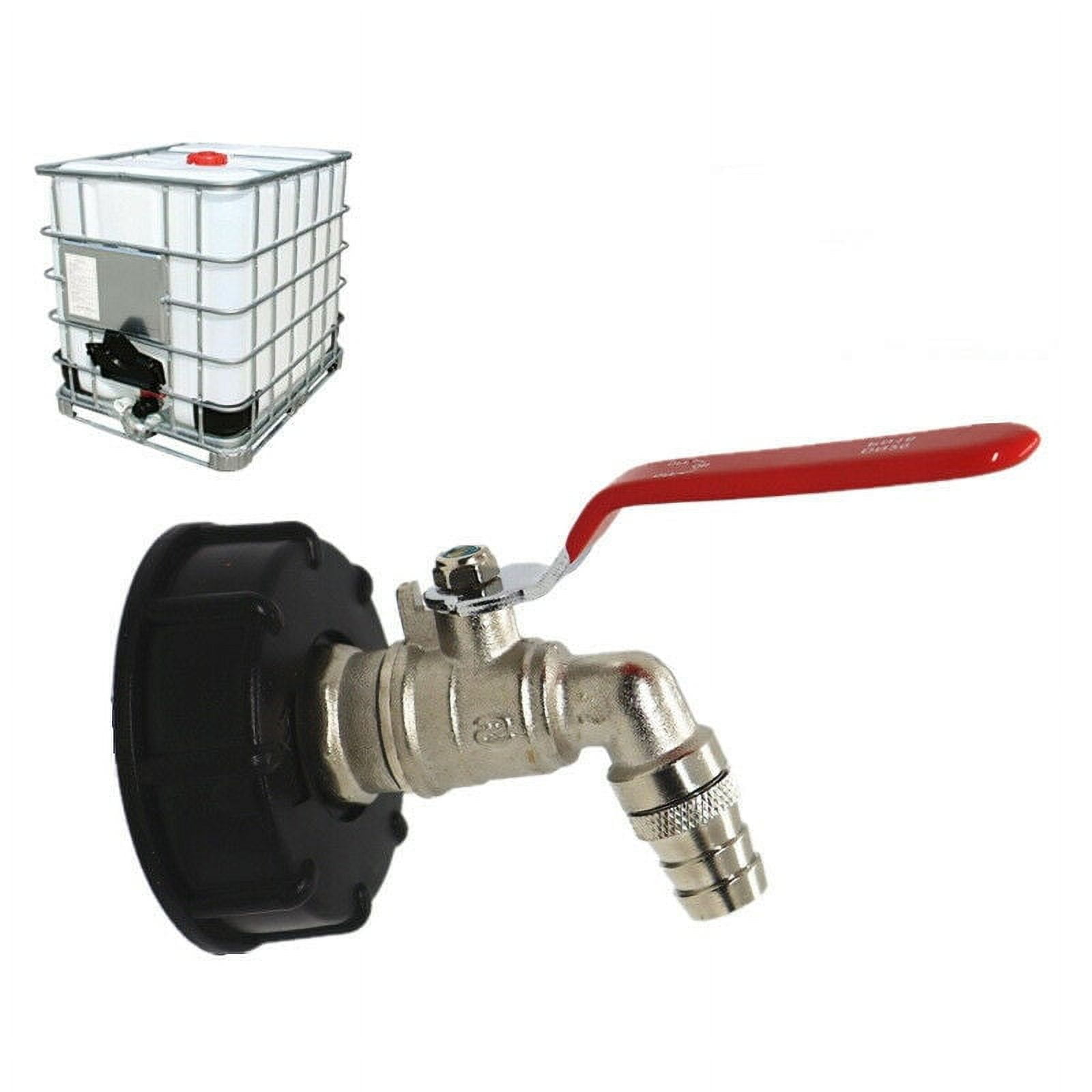 Irrigation Circuit Connector, Water Tank Adapter, Valve Faucet, Brass ...