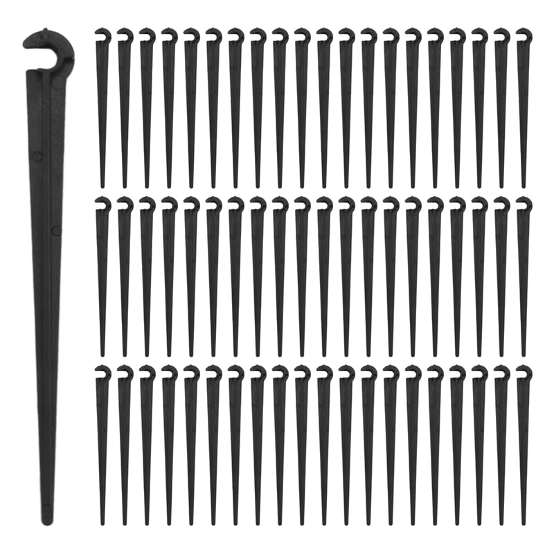 Irrigation Drip Support Stakes Tubing Hose for Vegetable Gardens ...