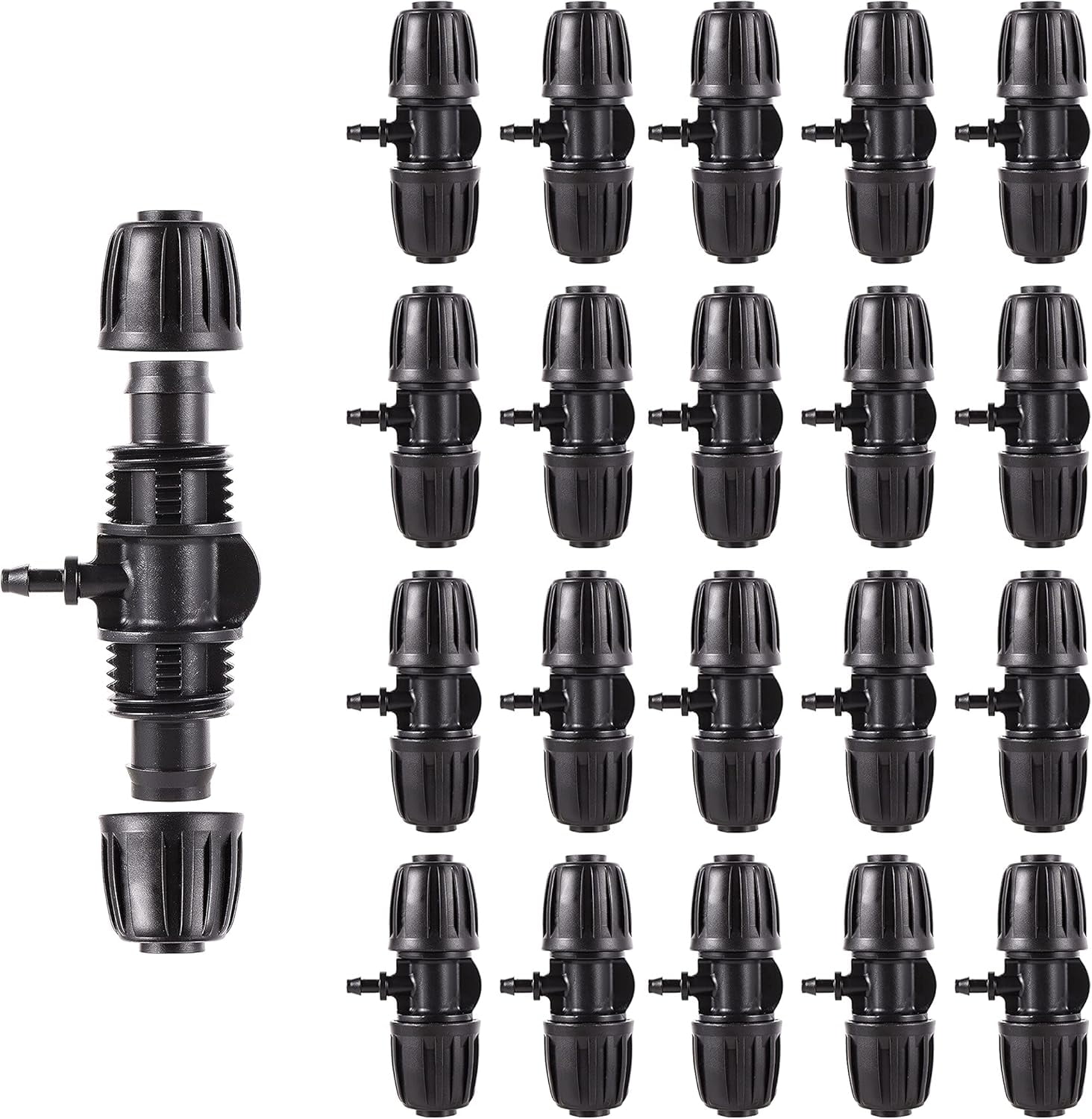 Irrigation Fittings End Plugs For Drip Tubing Connectors - Walmart.com