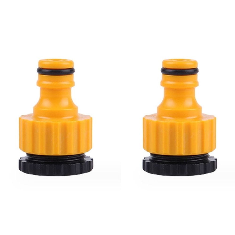 Irrigation Hose Connector, Plastic Faucet Adapter with Secure Fit ...