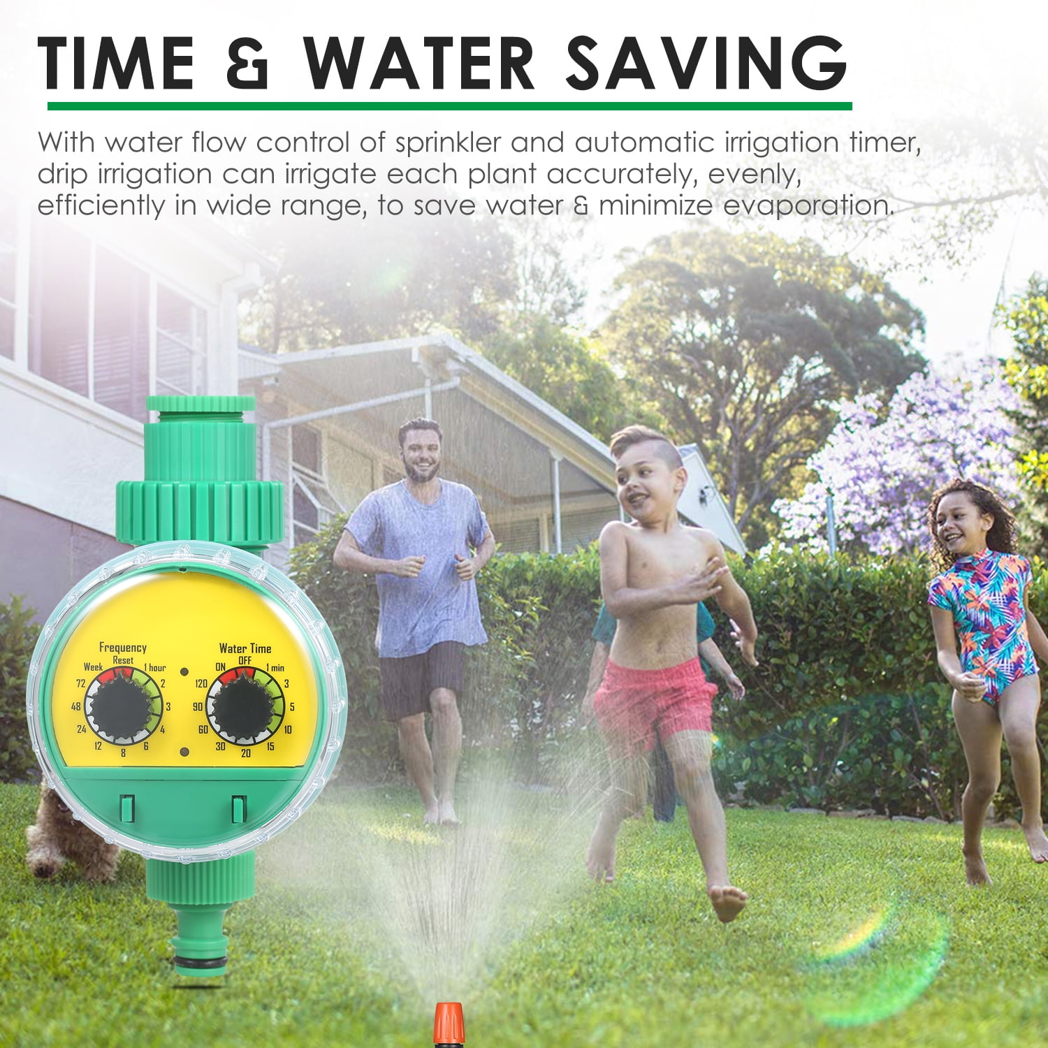 Irrigation Kit,Kit Diy With Drip Kit Diy Meters Lawn Patio Nozzles ...