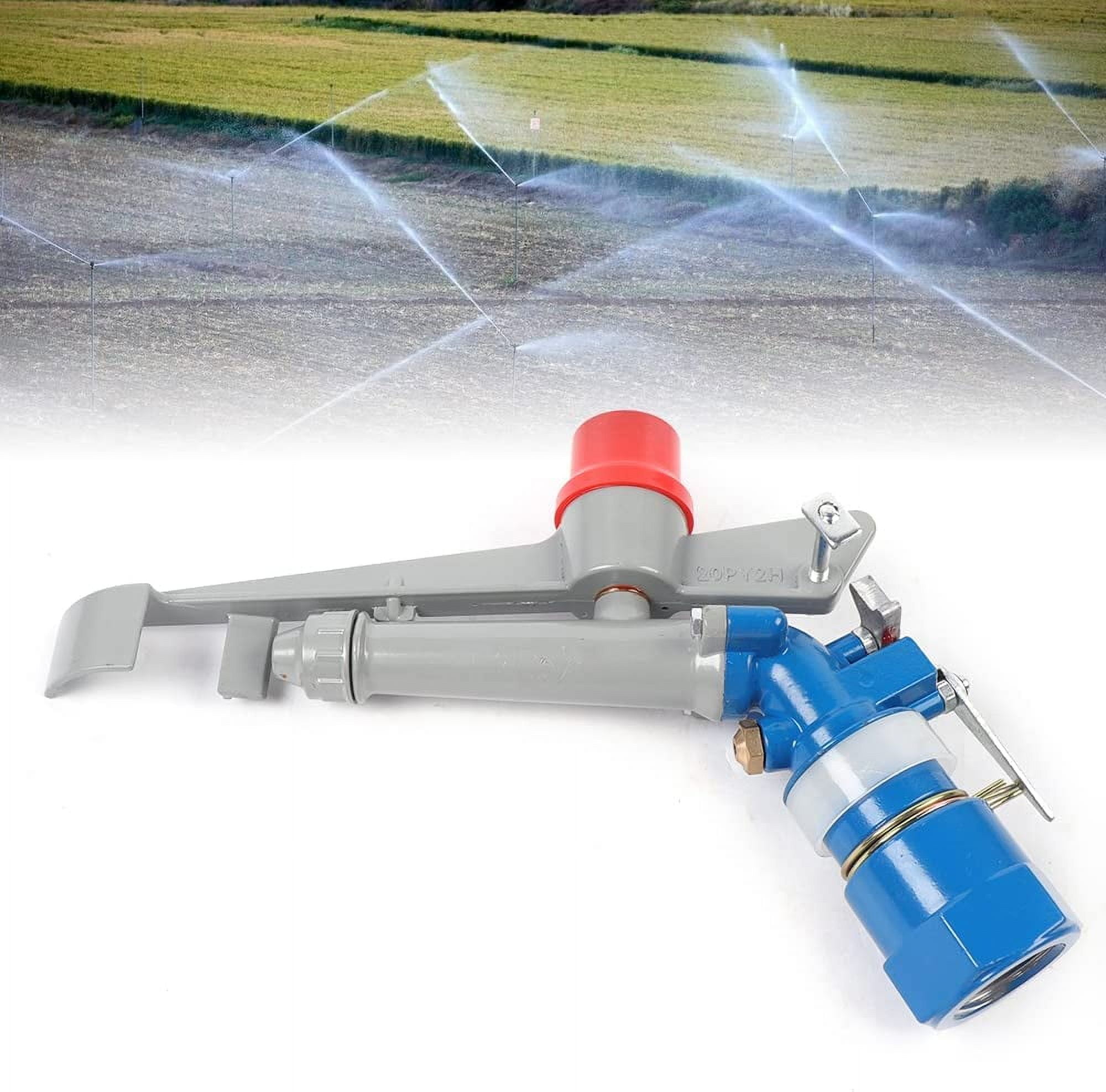 Irrigation Spray Gun Sprinkler, 360° Large-Area Lawn Sprinkler ...