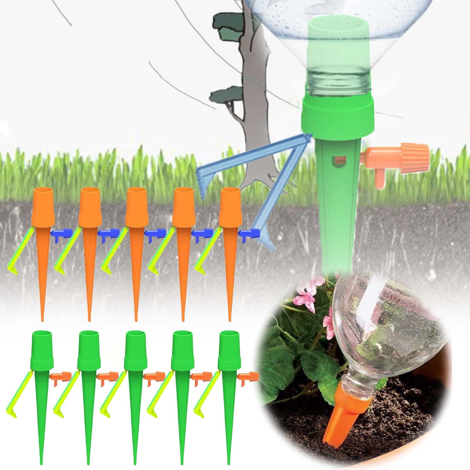 Irrigation System for Kids Watering Globes for Outdoor Large Watering ...