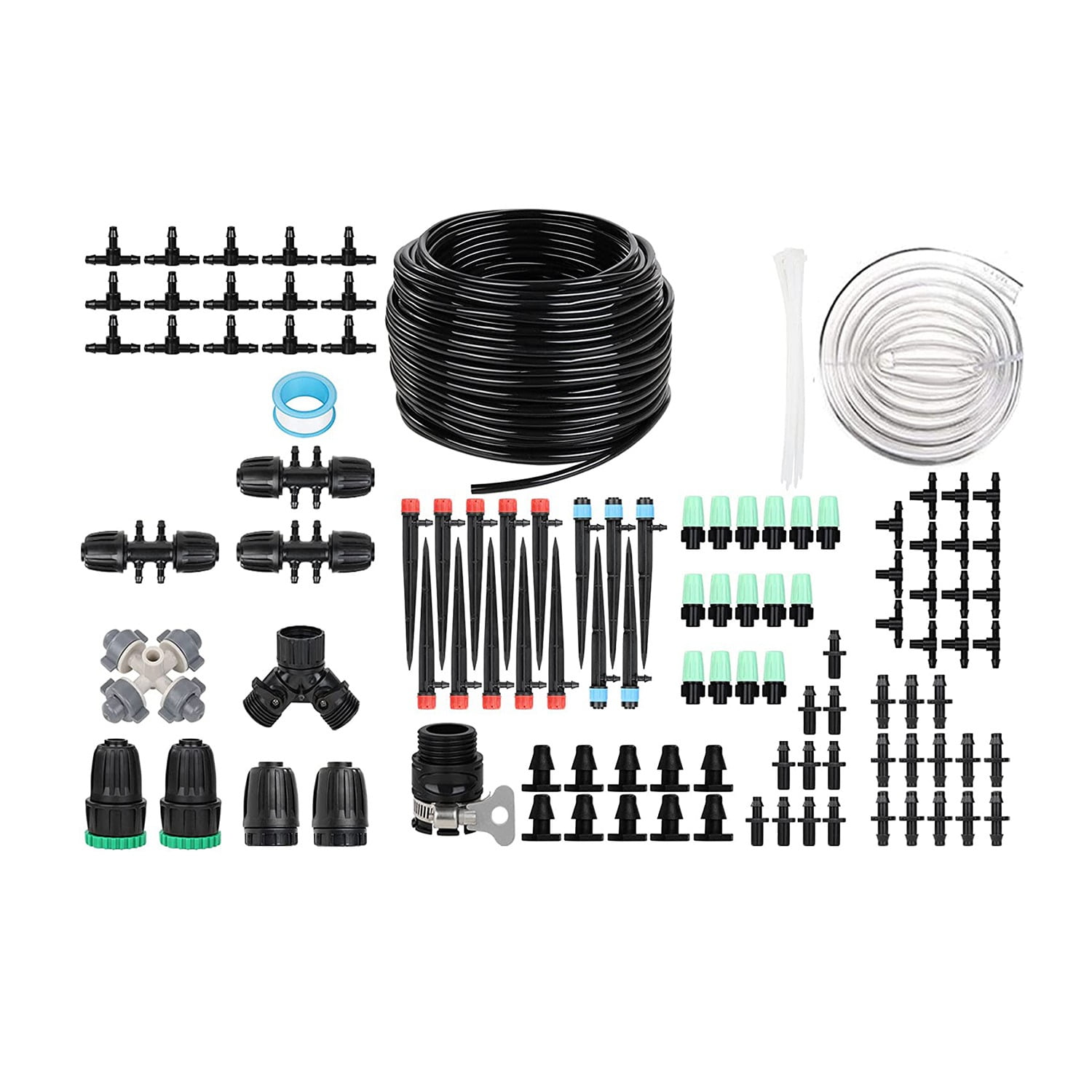 Irrigation System,Micro-Type Drip Kit Auto With Adjustable Nozzle ...