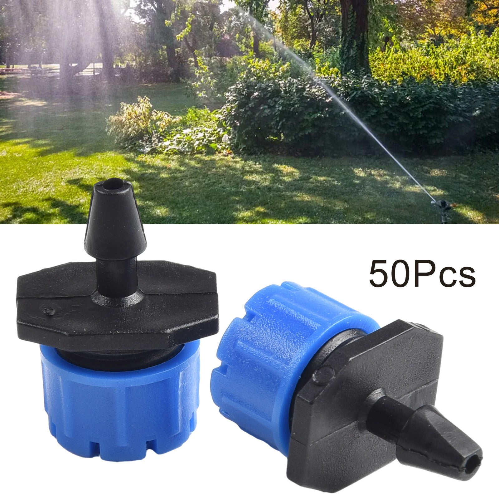 Irrigation System for Garden Drip Irrigation 50Pcs Adjustable ...