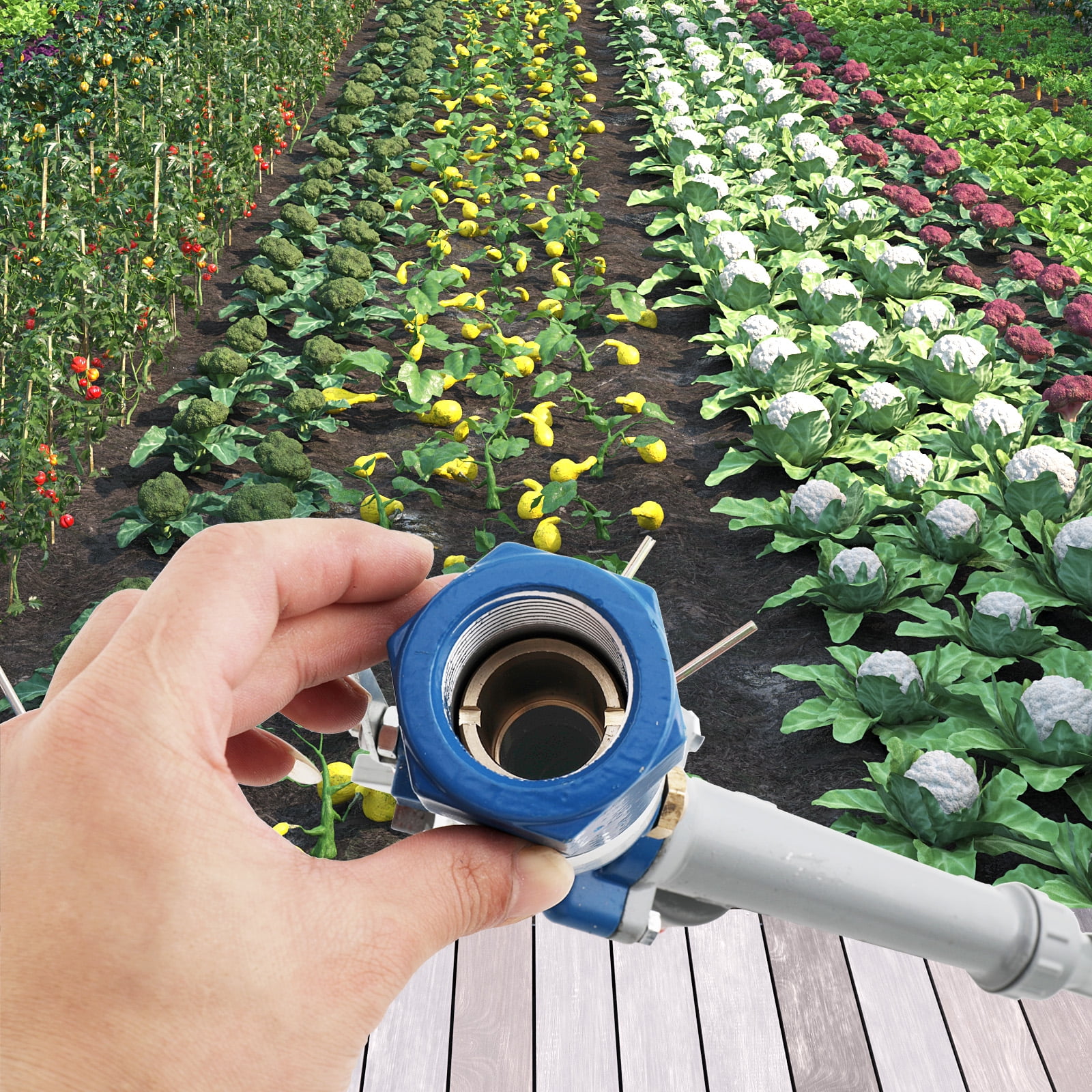 Irrigation Zinc Alloy Sprinklers Agriculture Large-Area Irrigation ...