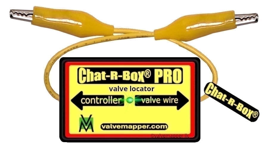 Chat-R-Box PRO Irrigation Lawn Valve Locator Assembled in a Durable ...